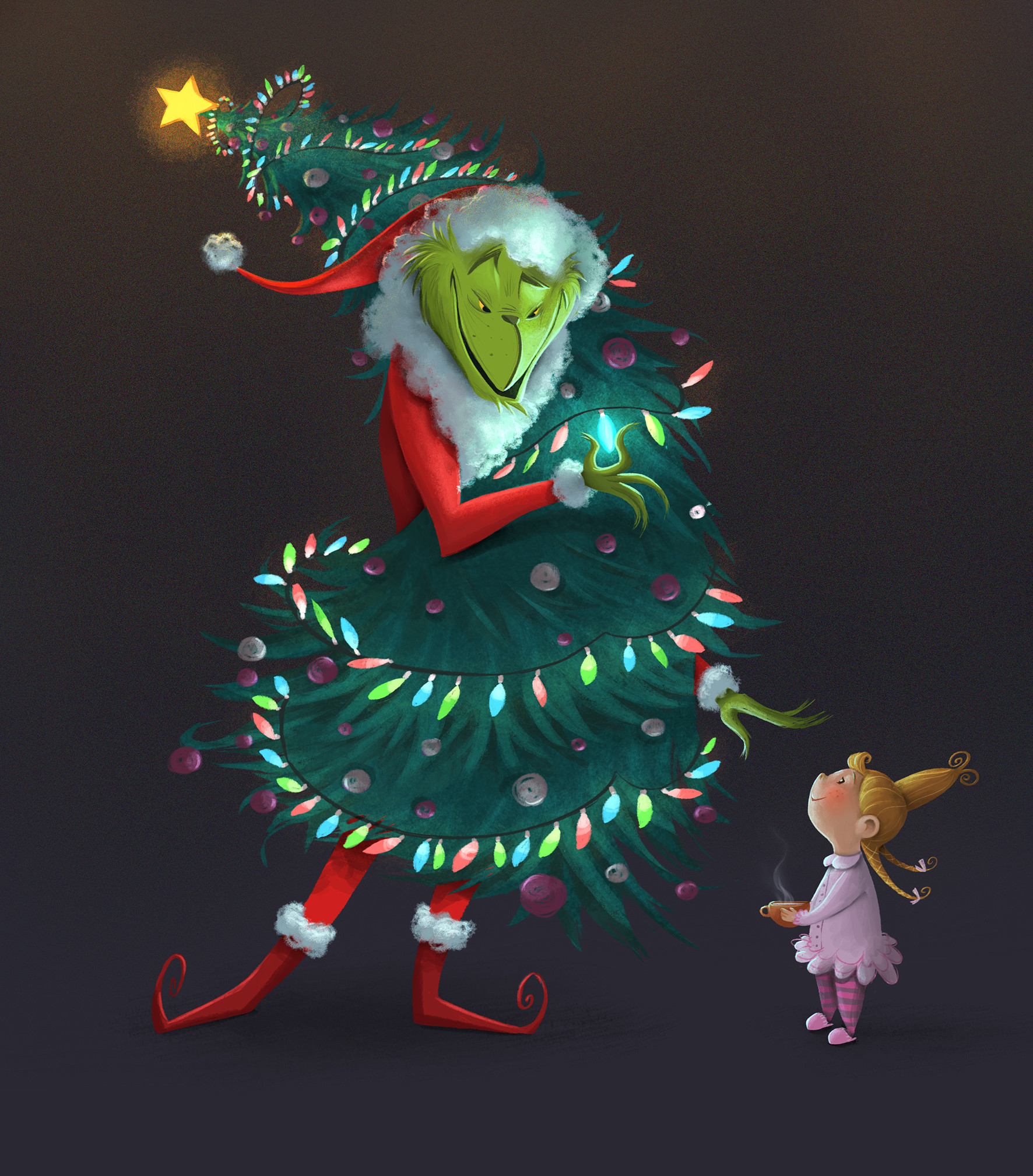 ArtStation - How the Grinch stole the Christmas
