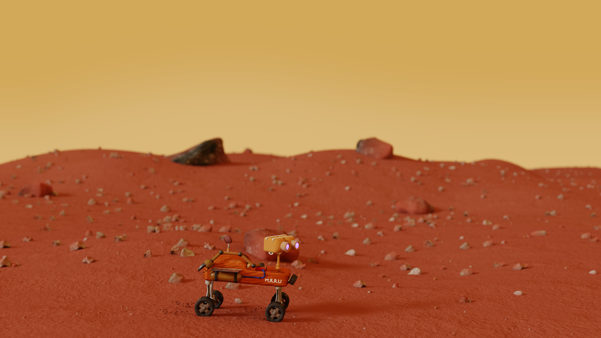 ArtStation - Mars rover, Hynek Janáč