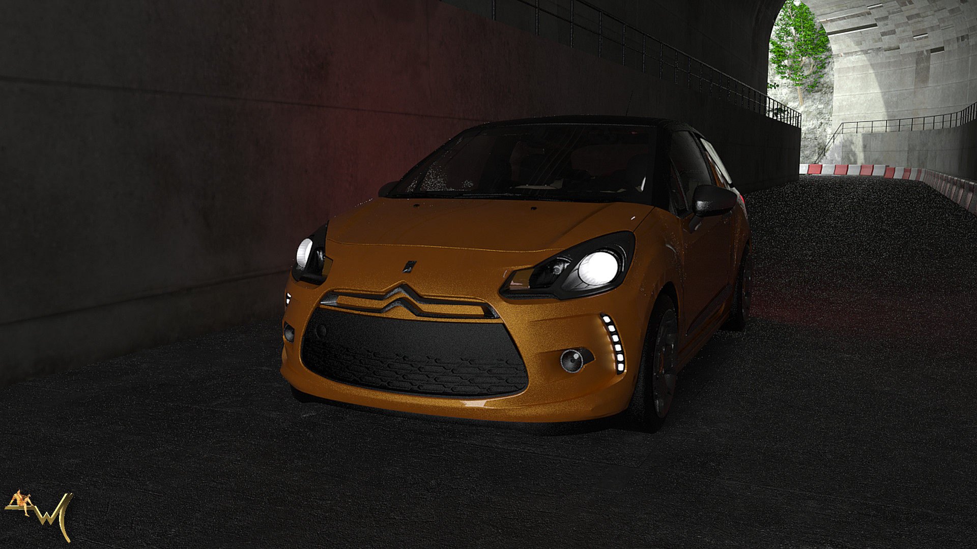 ArtStation - Citroen DS3