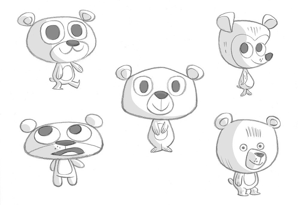 goldie and bear coloring book