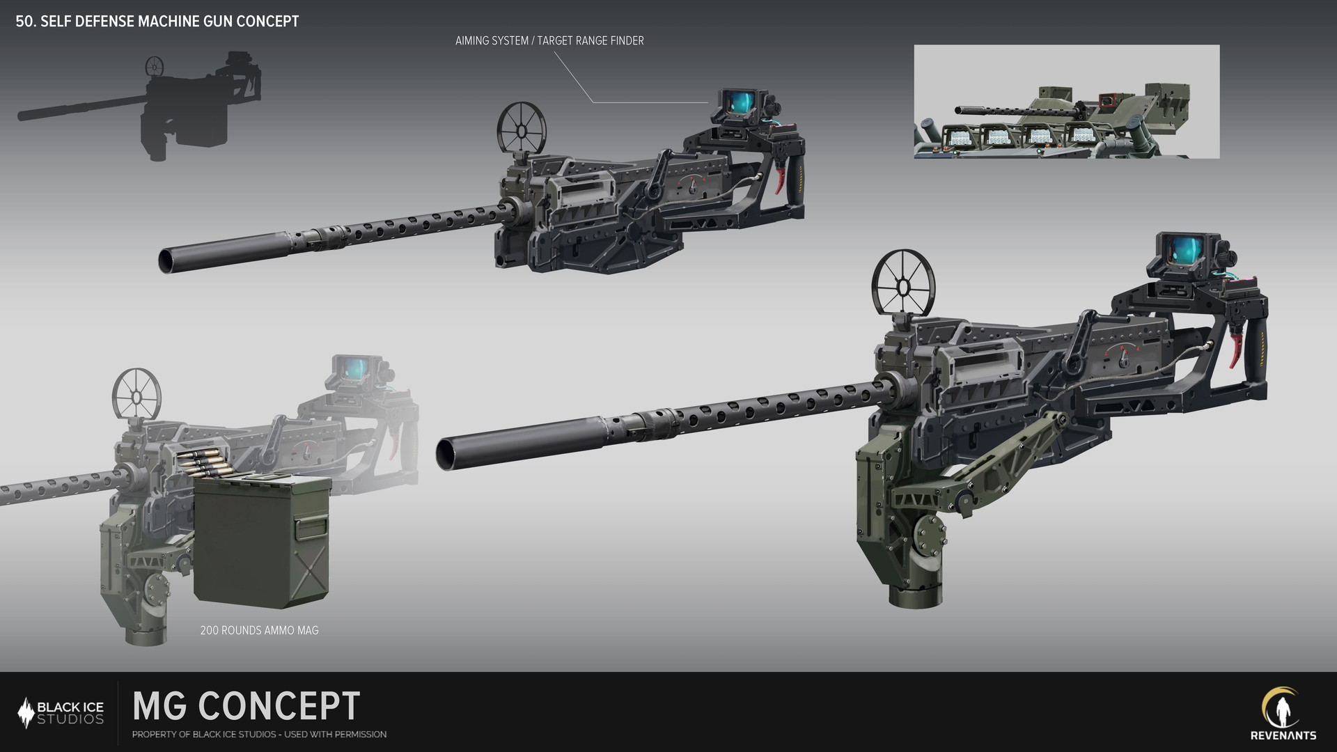 ArtStation - MG and BOUNCING MINE CONCEPT