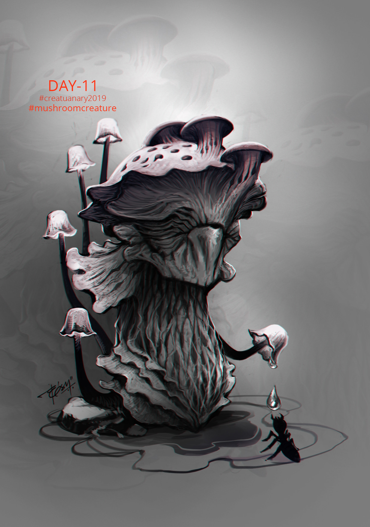 ArtStation - Mushroom Creature