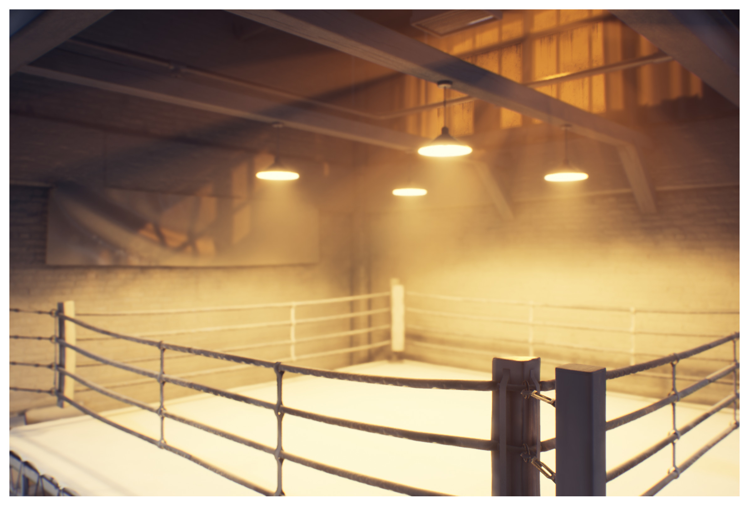 Kevin Elliott Wilson - Boxing Gym Lighting Study #2