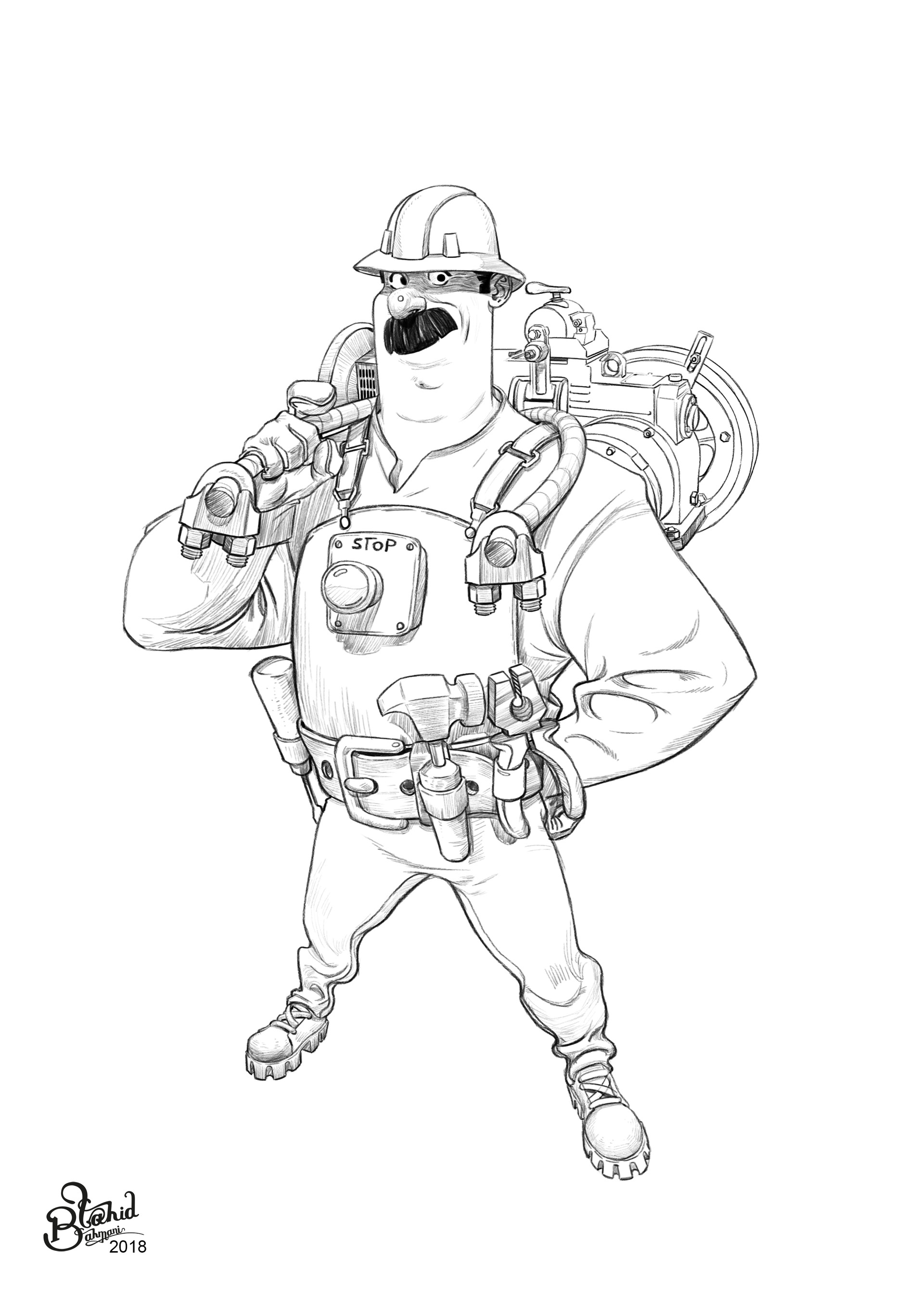 tf2 coloring pages