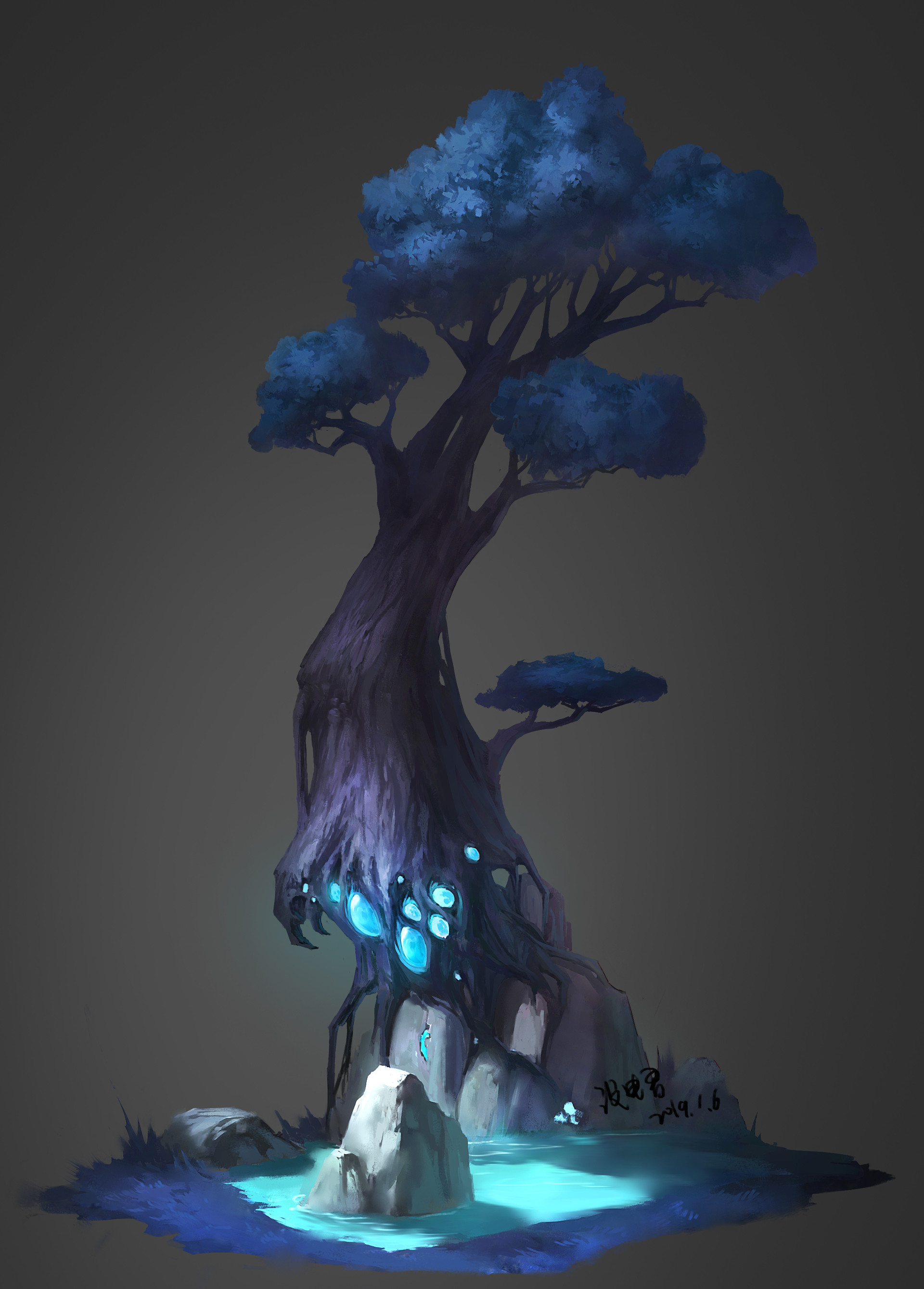 ArtStation - 树的练习