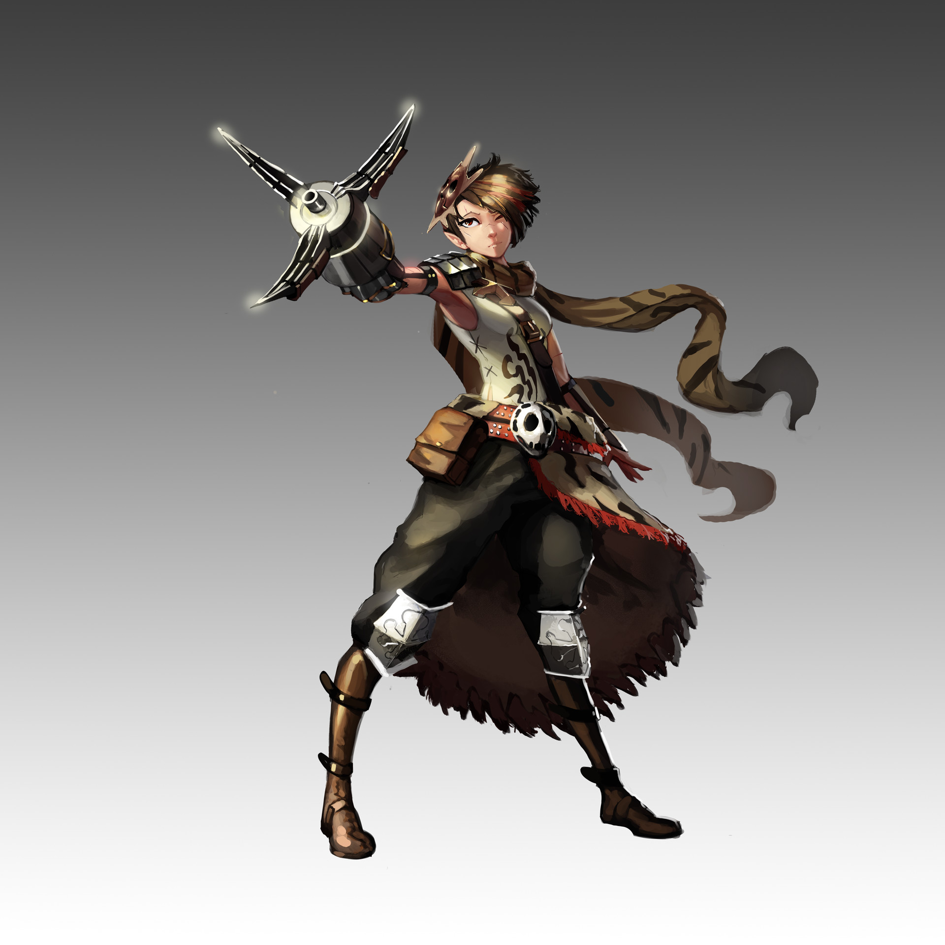 ArtStation - Grappling claw