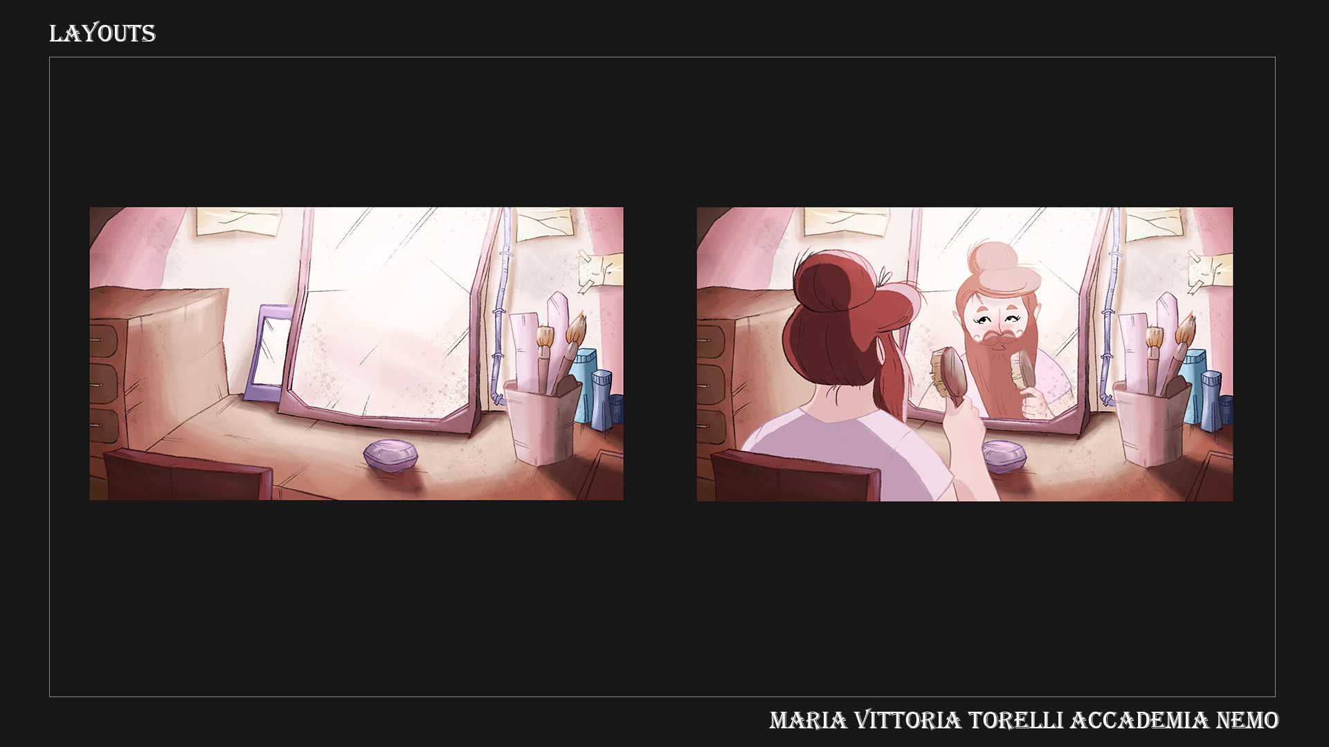 ArtStation - Layouts for a school project