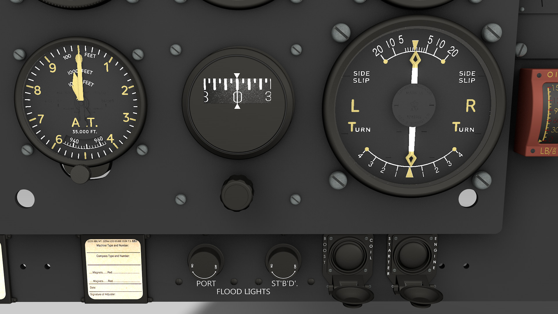 Maurizio Pavesi - Spitfire MK I Instruments Panel