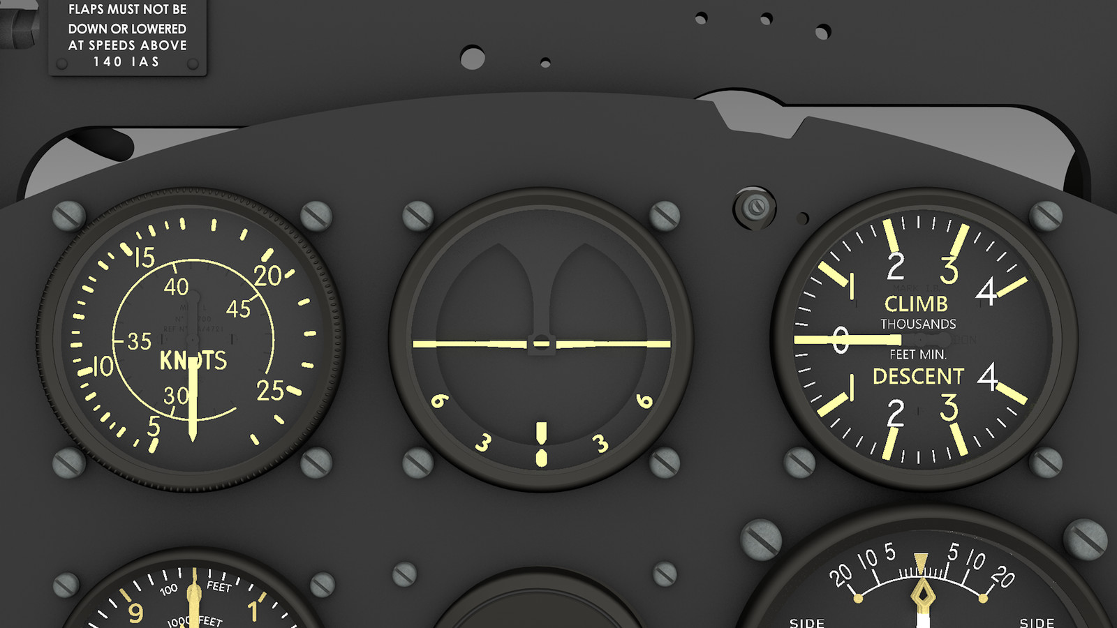 Maurizio Pavesi - Spitfire MK I Instruments Panel