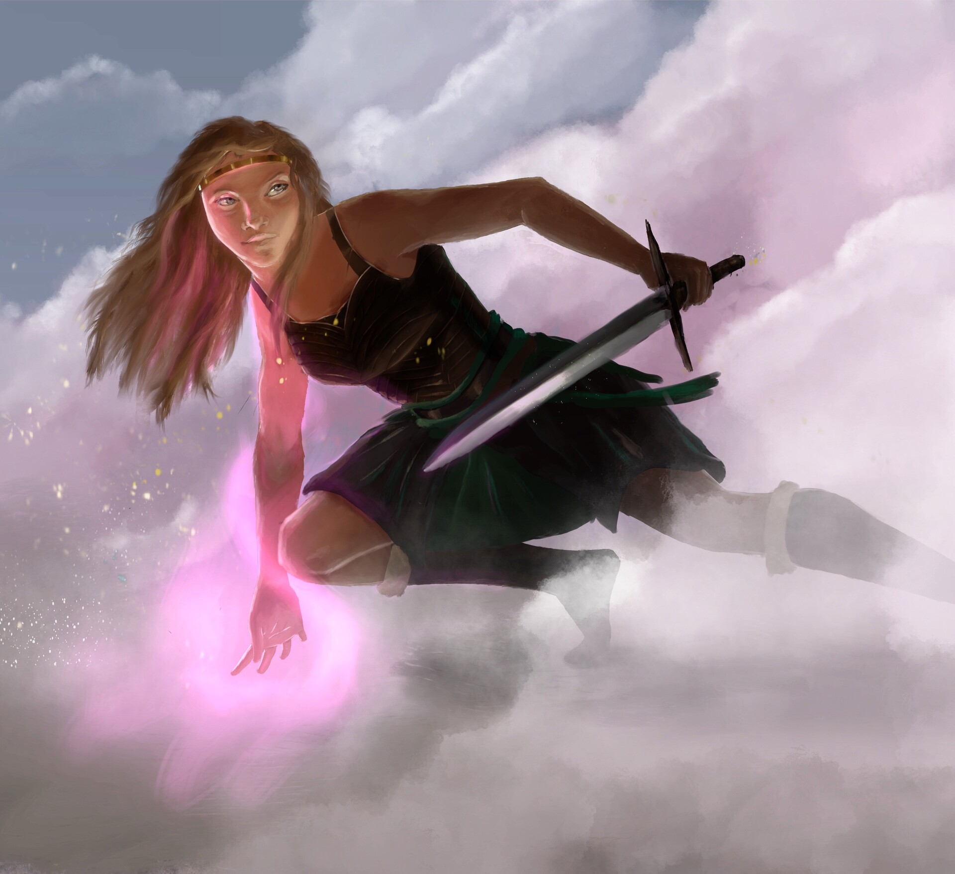 ArtStation - Sword maiden