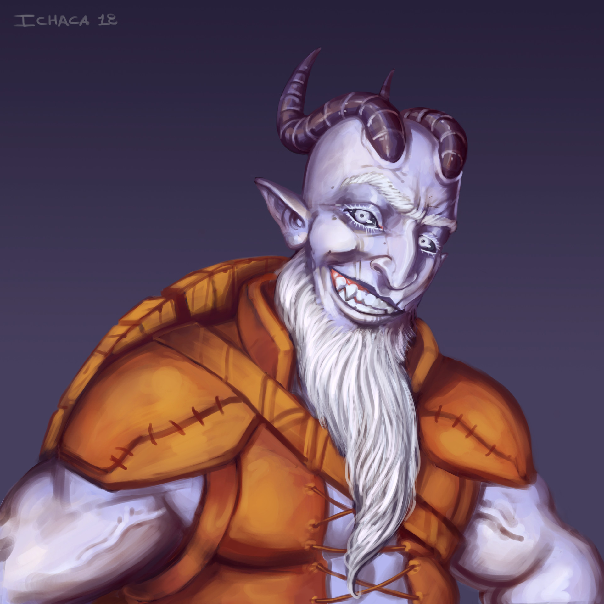 ArtStation - Leusis portrait