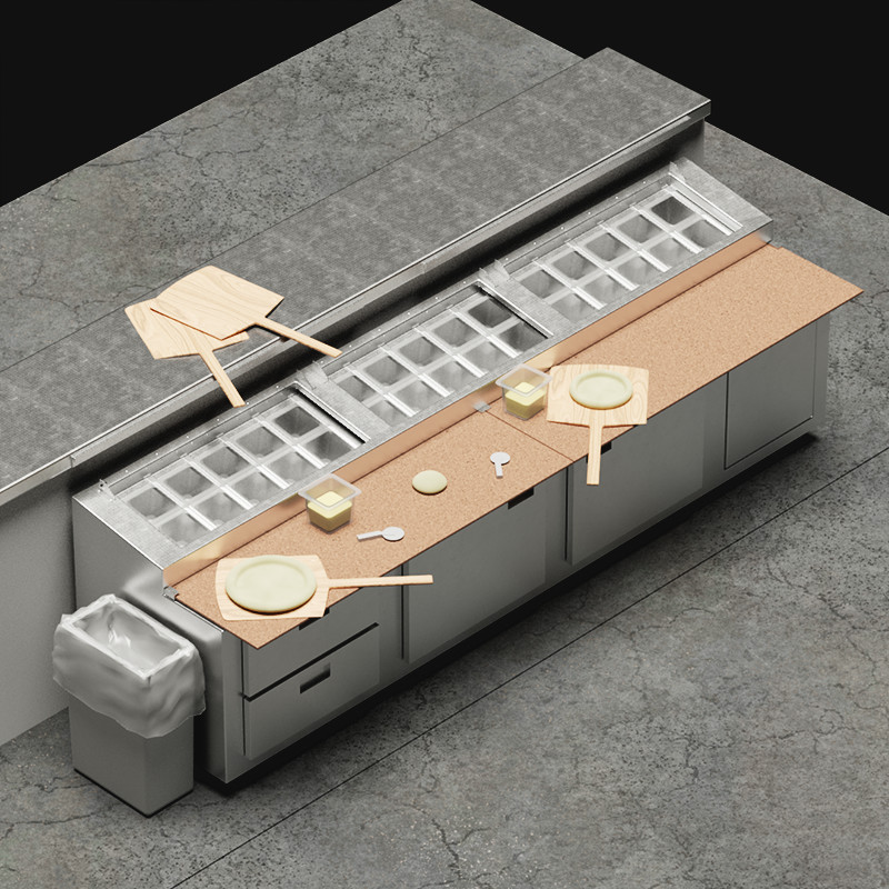 ArtStation - (WIP) Pizza Kitchen