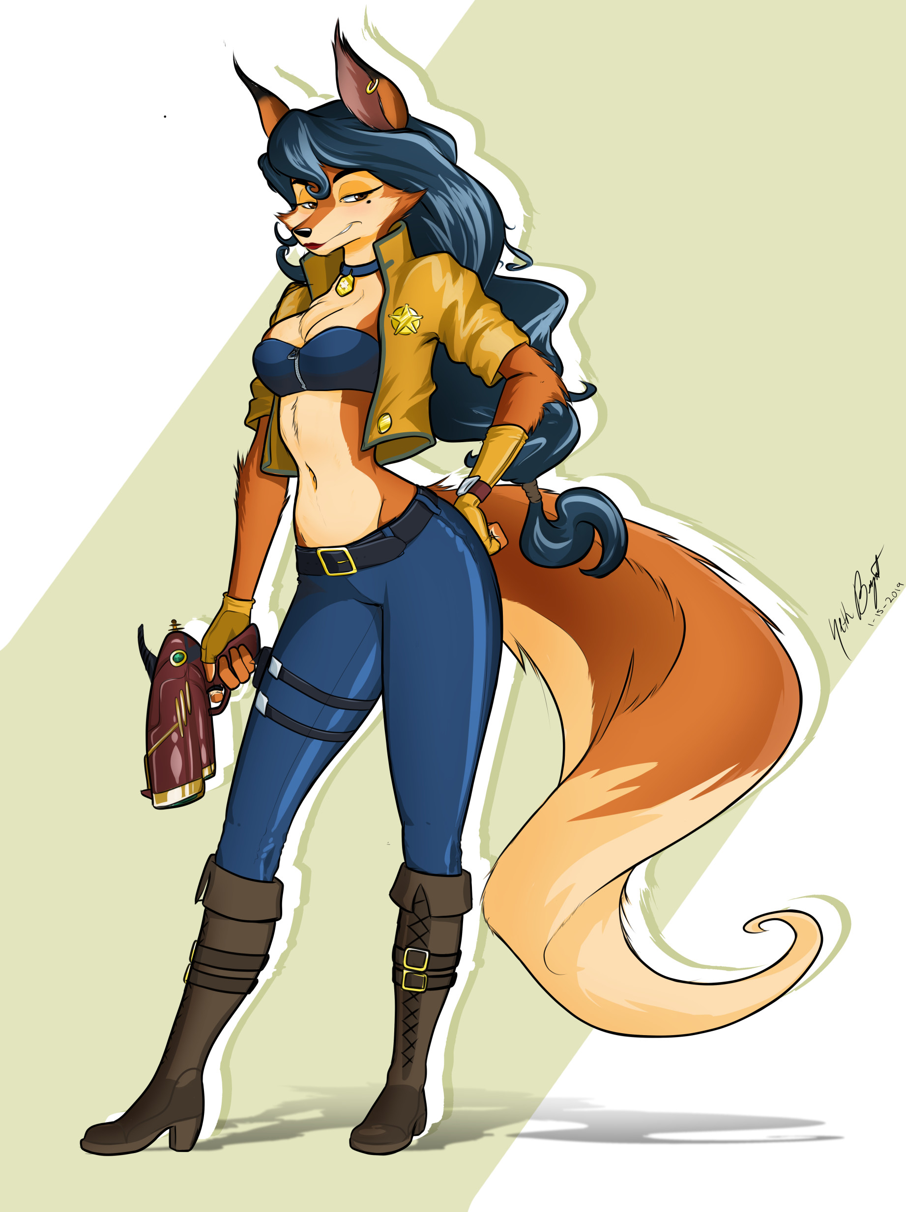 how to draw carmelita fox