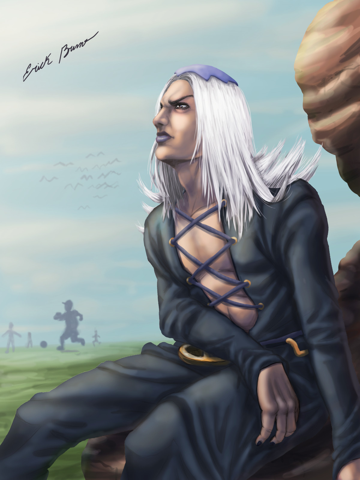 Erick Bruno - Abbacchio Fanart