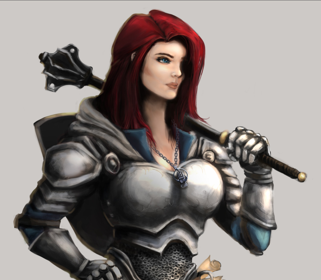 ArtStation - Breya - Torm Cleric