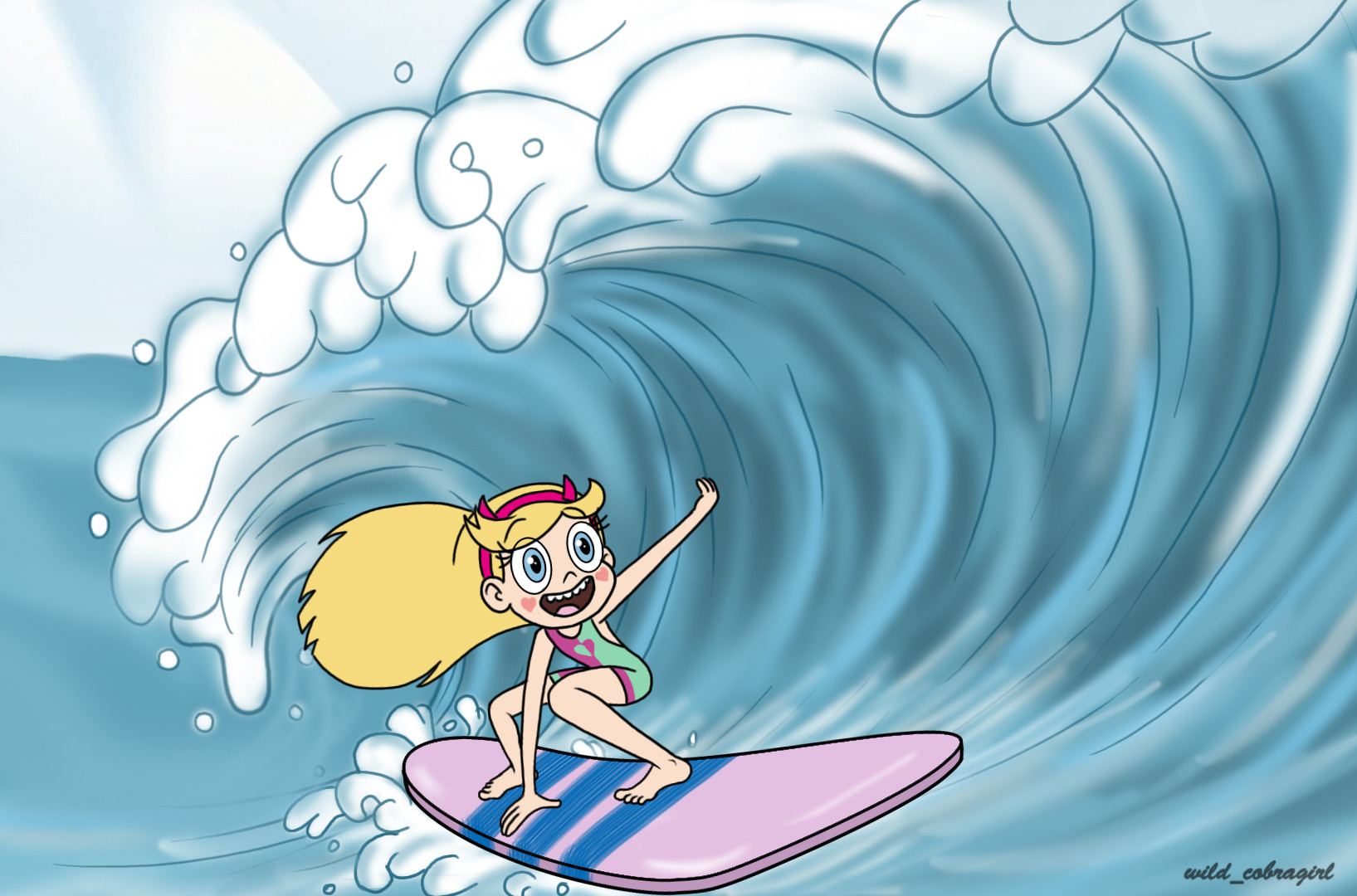 ArtStation - Star surfing