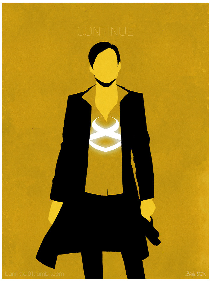 Concept design - DARK MATTER portraits posters