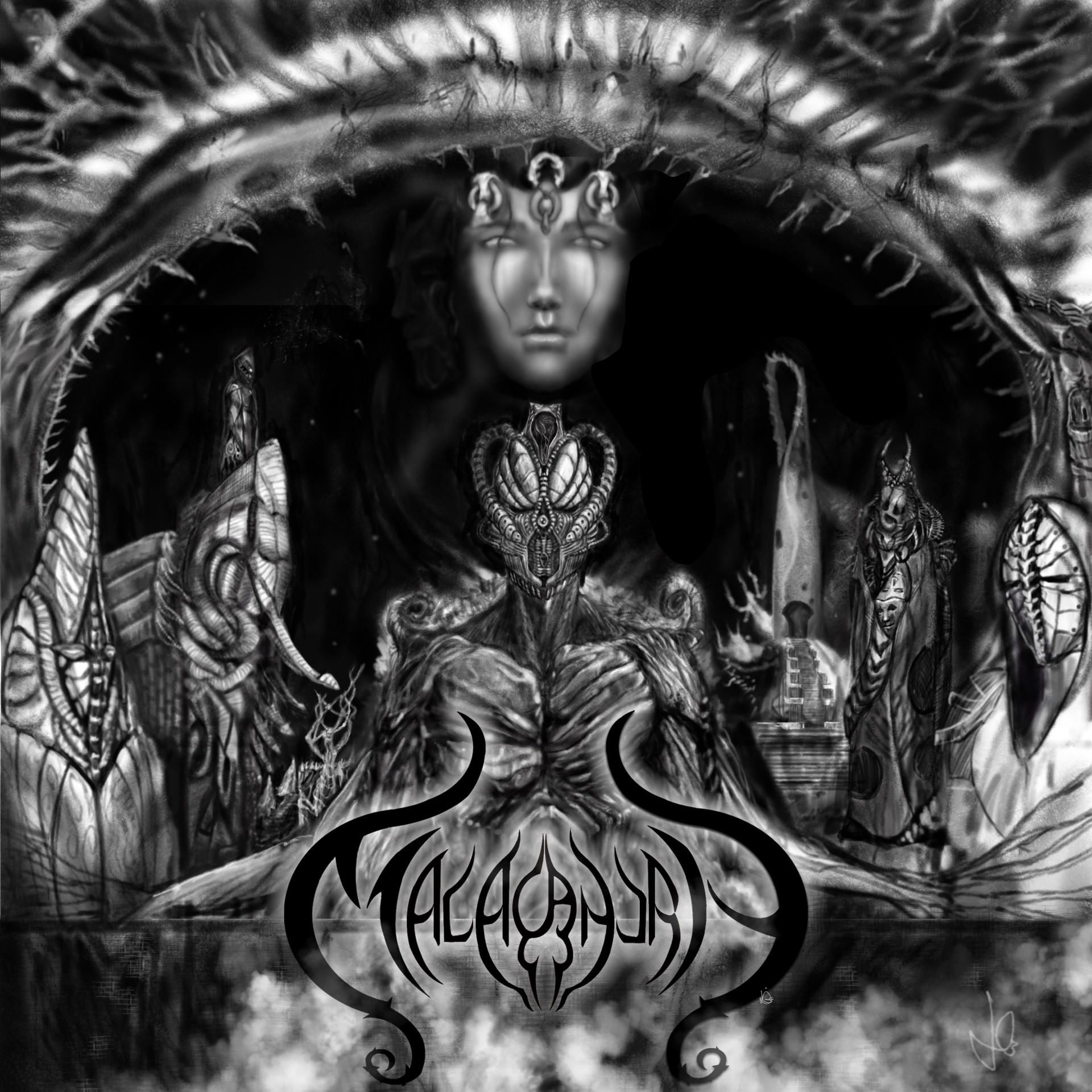 ArtStation - Cover work - Malacandra First EP.