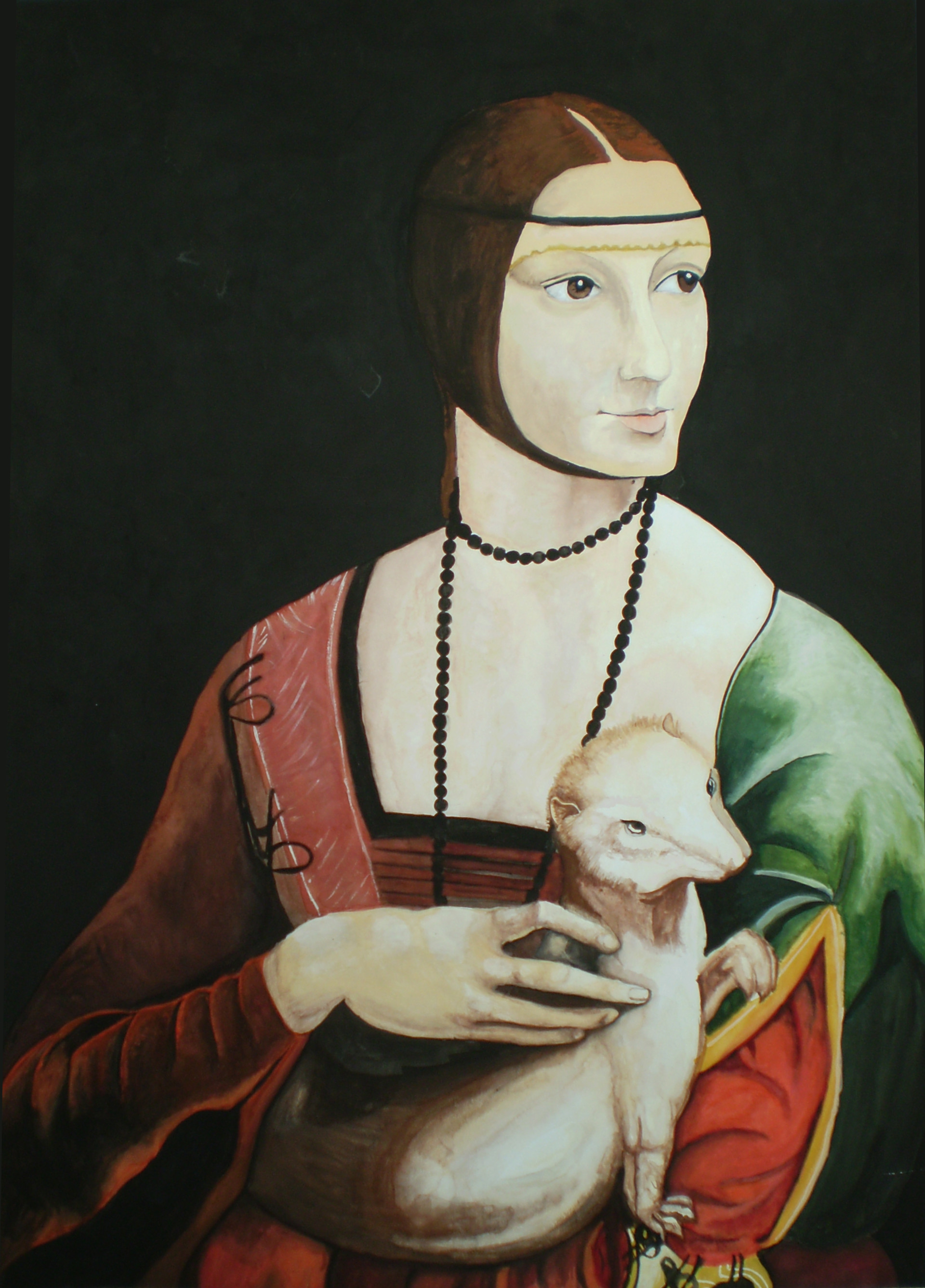 ArtStation - Lady with an Ermine