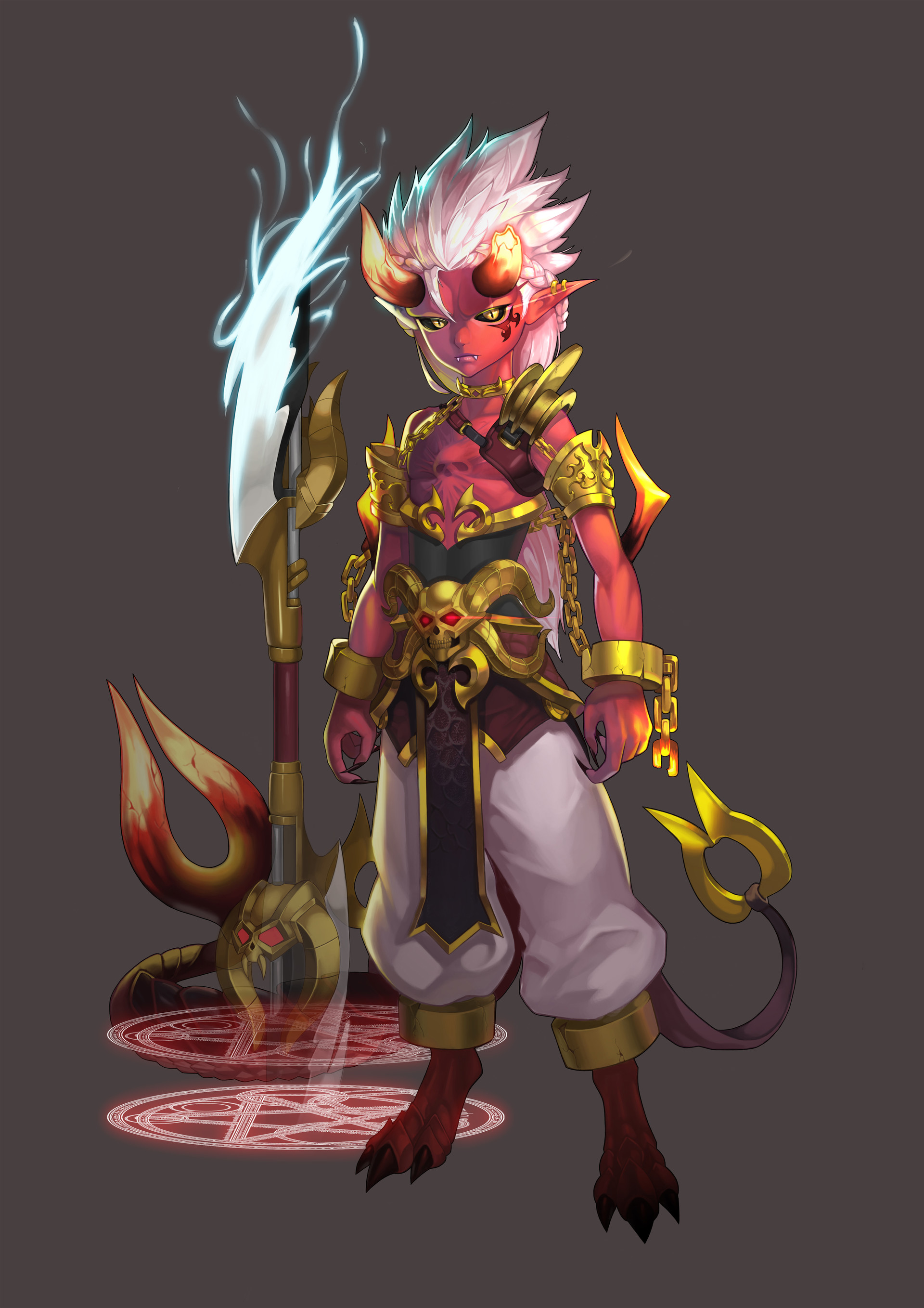 ArtStation - My portfolio "Devil" remake