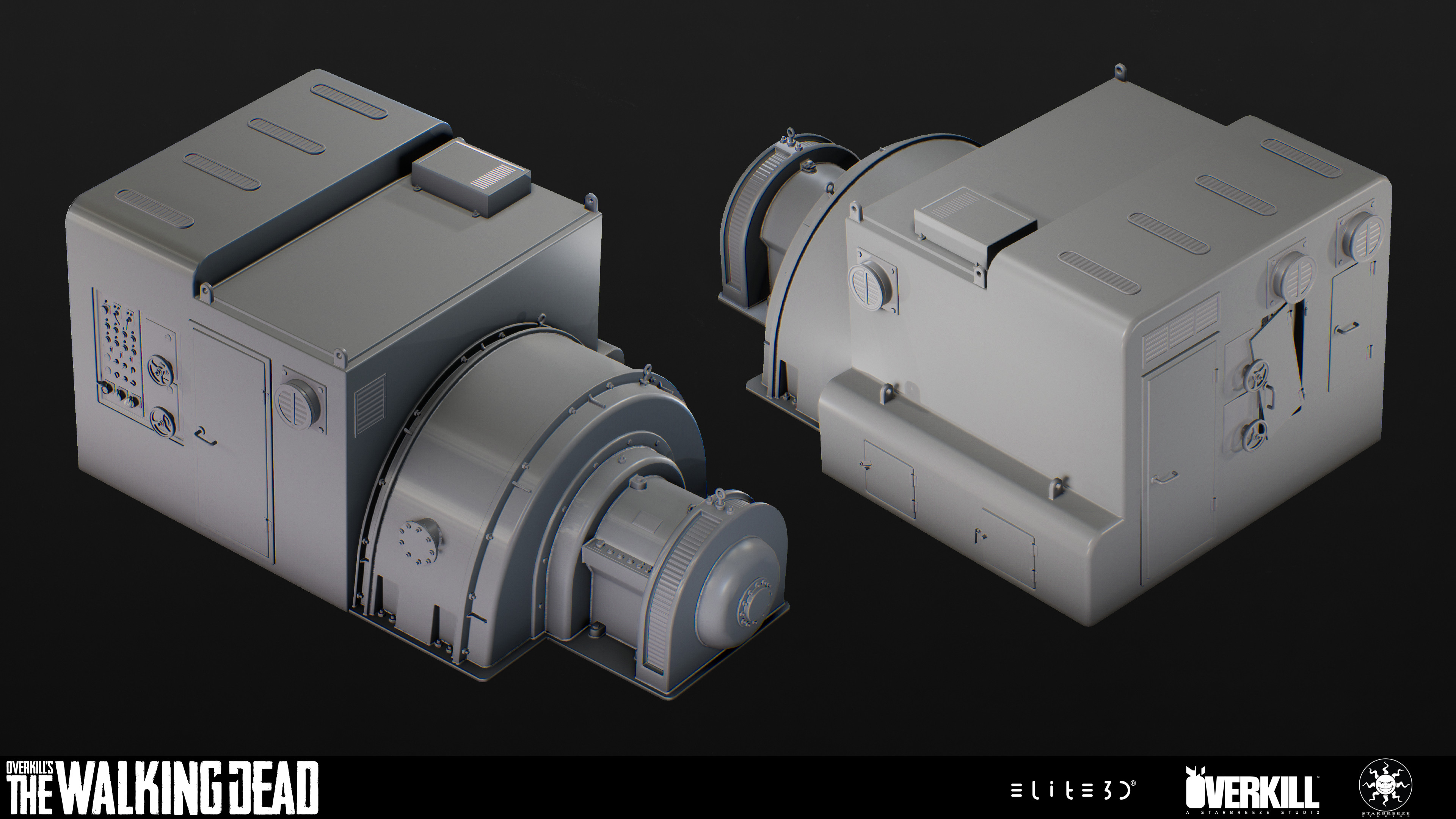 Johann William Löffler - OVERKILL's The Walking Dead - Turbine Generator 01