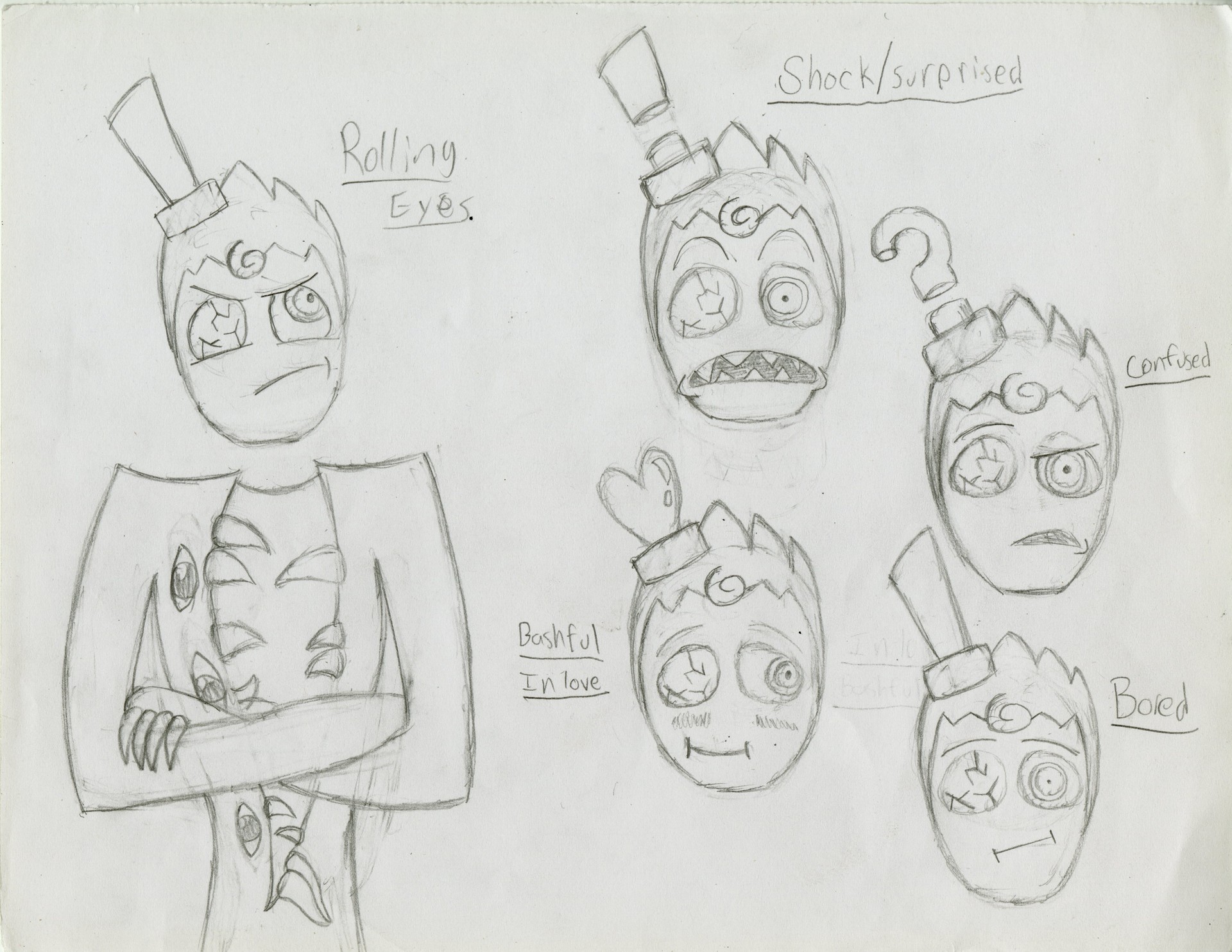 ArtStation - Monstrum Face Ref. Sheet