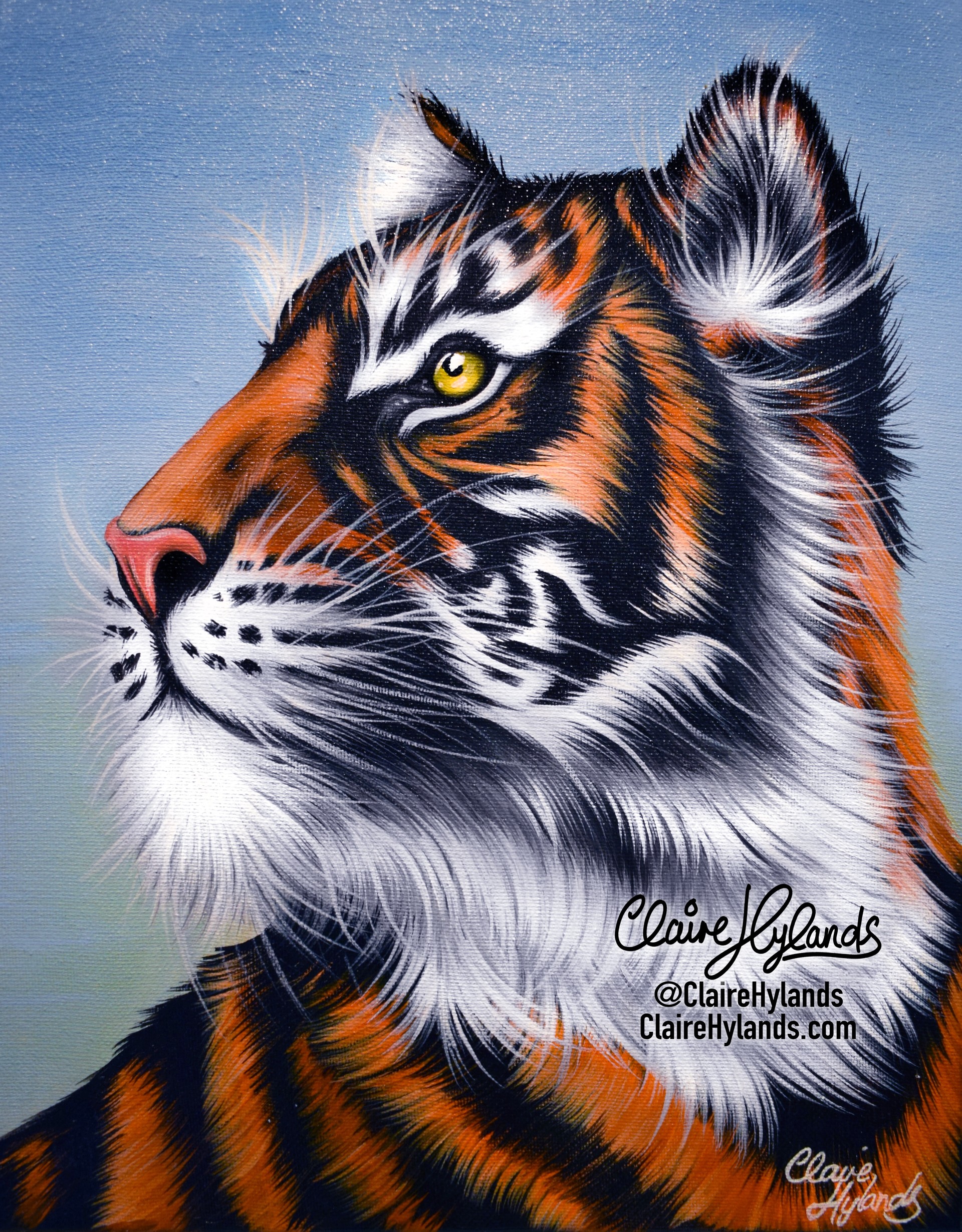 ArtStation - Acrylic Tiger