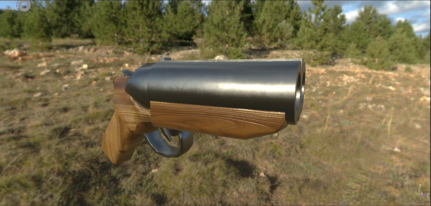 ArtStation - DLD Internship - Snubnose Shotgun