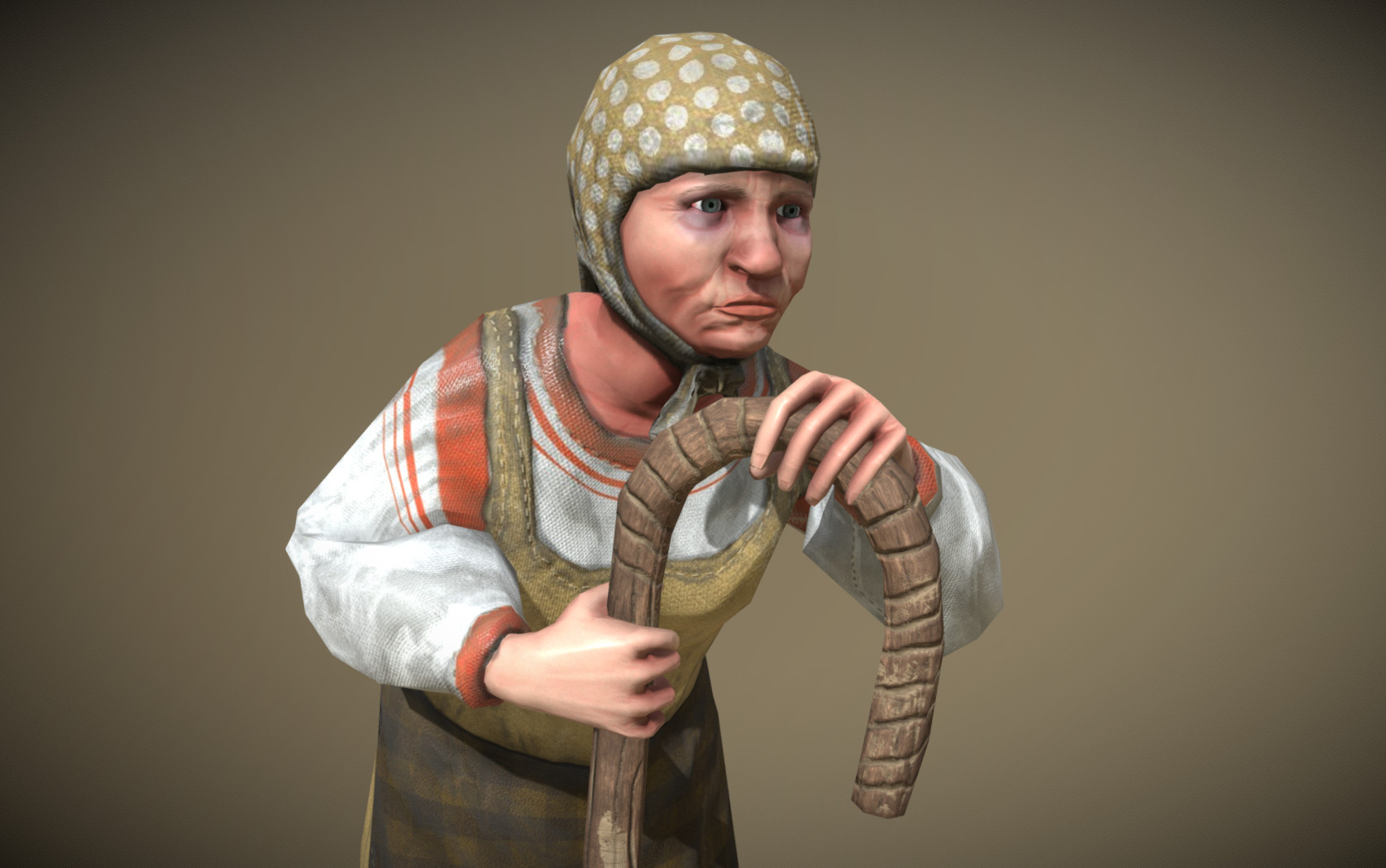 Roman Durnin - Peasant (Villager) Old Woman