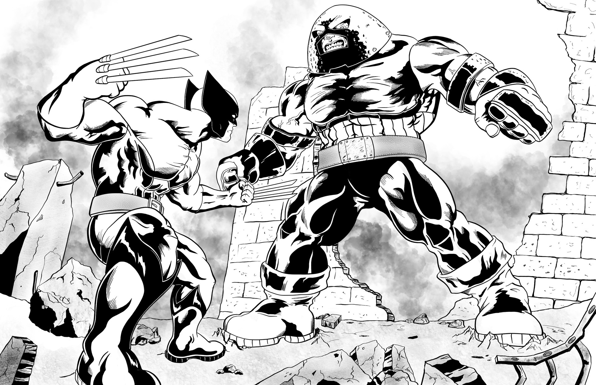 juggernaut coloring pages