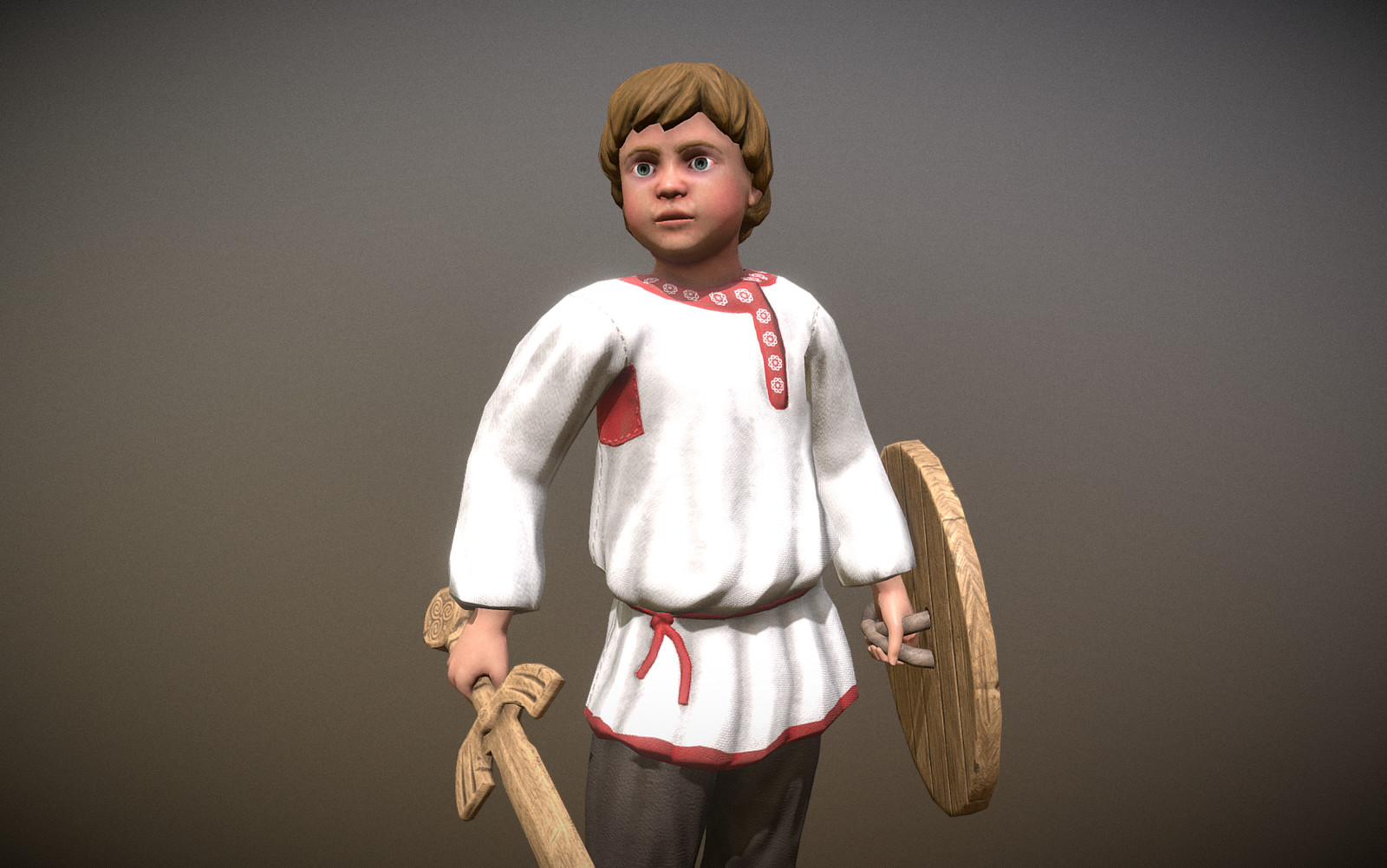 Roman Durnin - Peasant (Villager) Boy