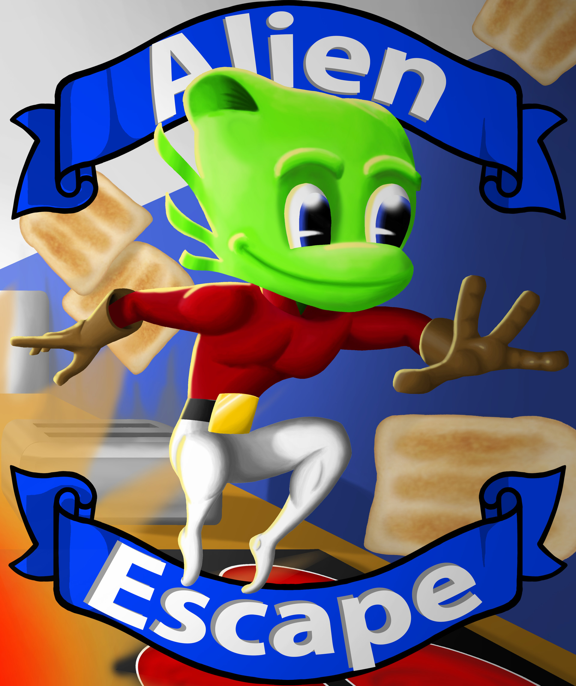 Ethan Dean - Key art for Alien Escape