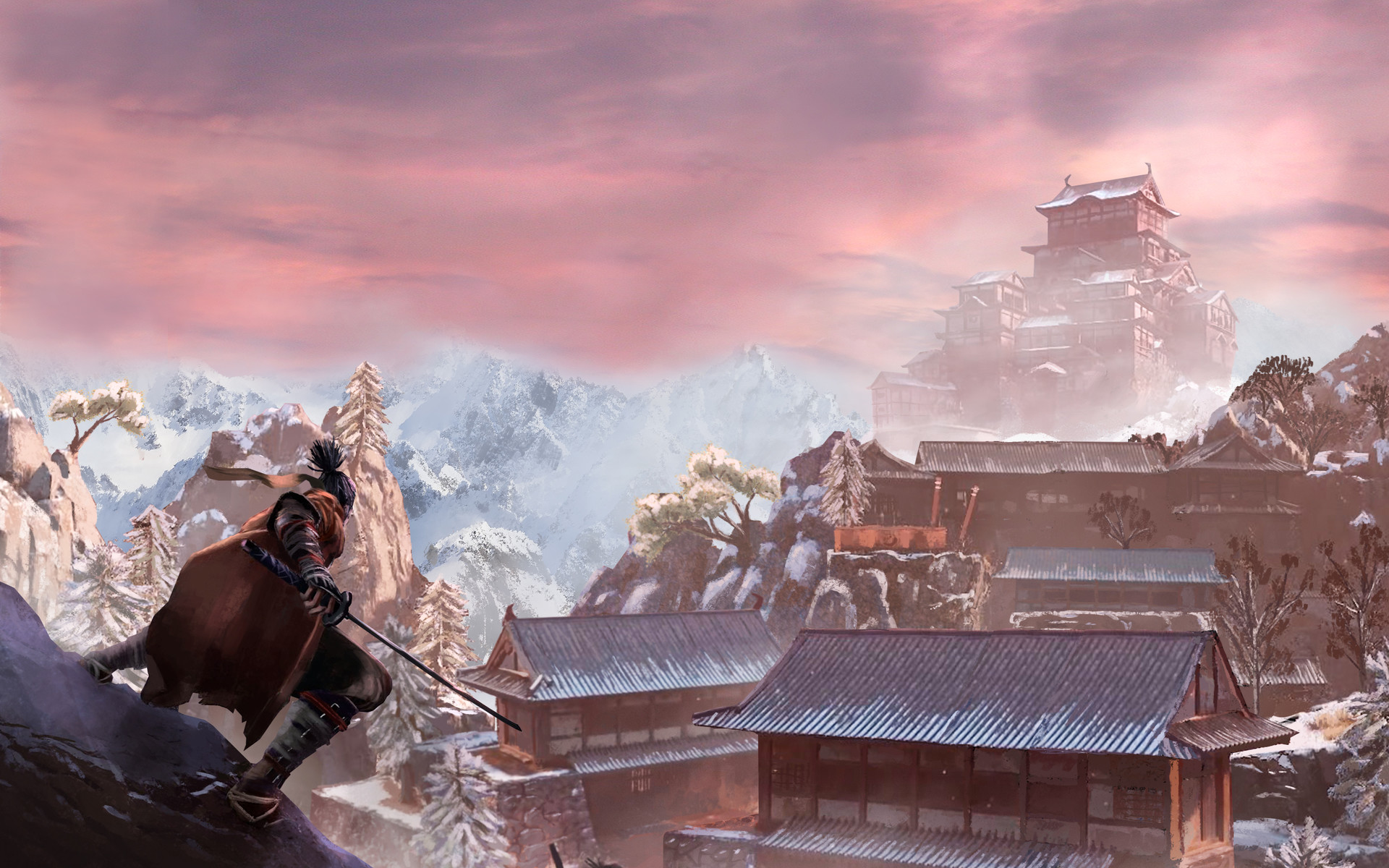 ArtStation - Sekiro Shadows Die Twice Website Banner, Bruno Marquez