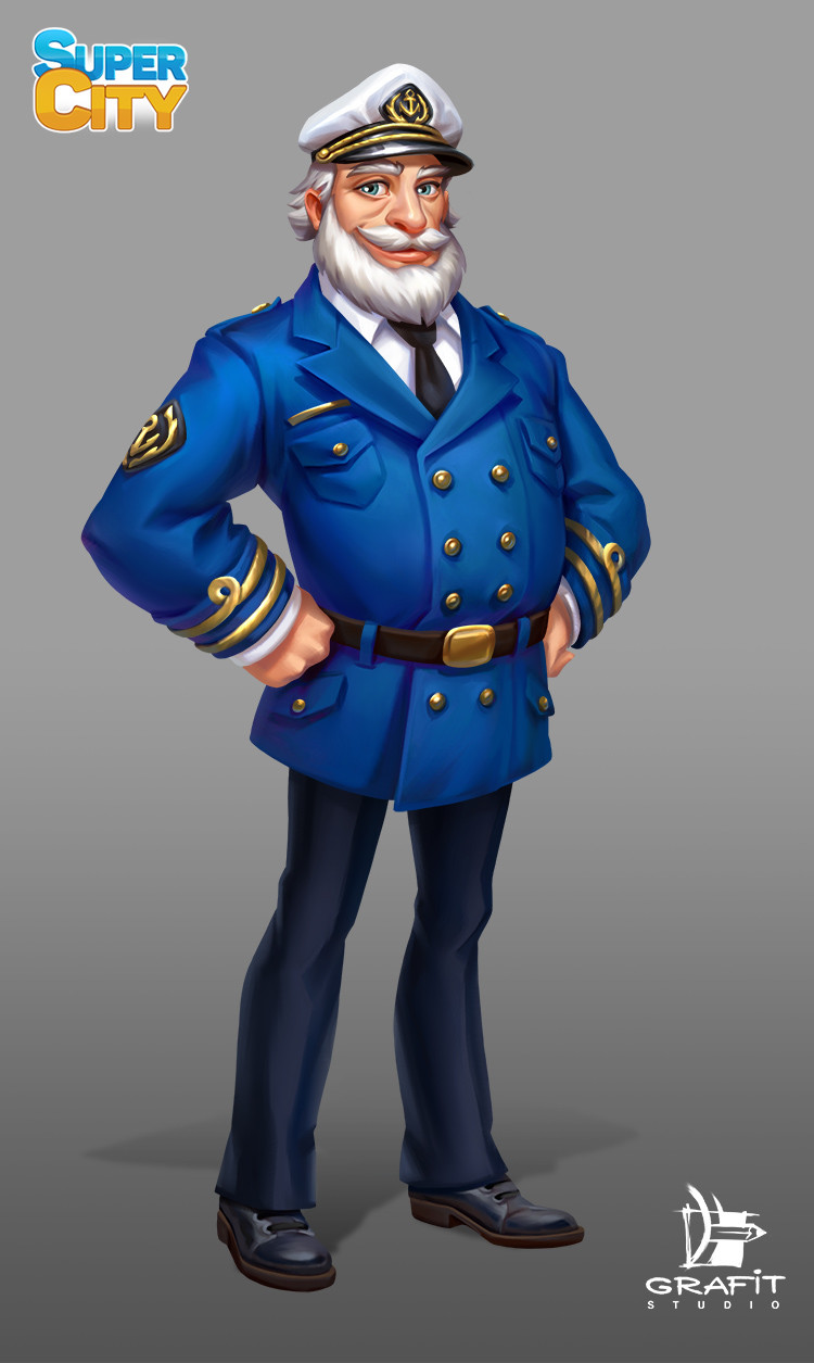 ArtStation - Male Characters for SuperCity