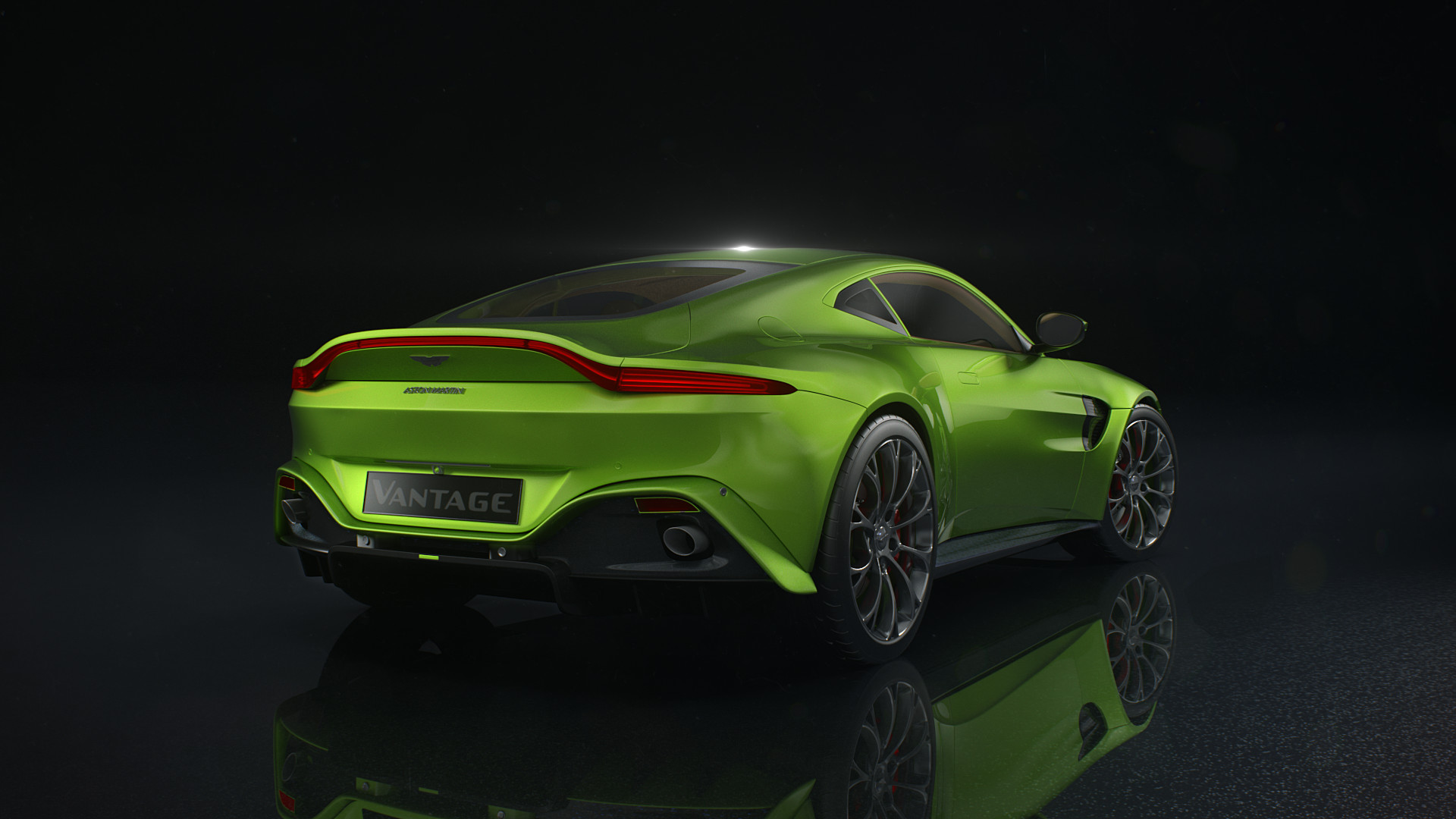 ArtStation - Aston Martin Vantage Rendering