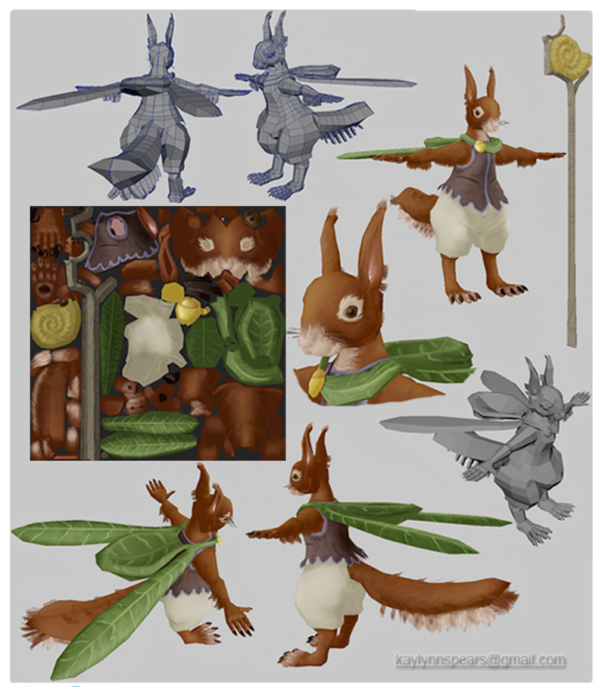 ArtStation - Squirrel Mage