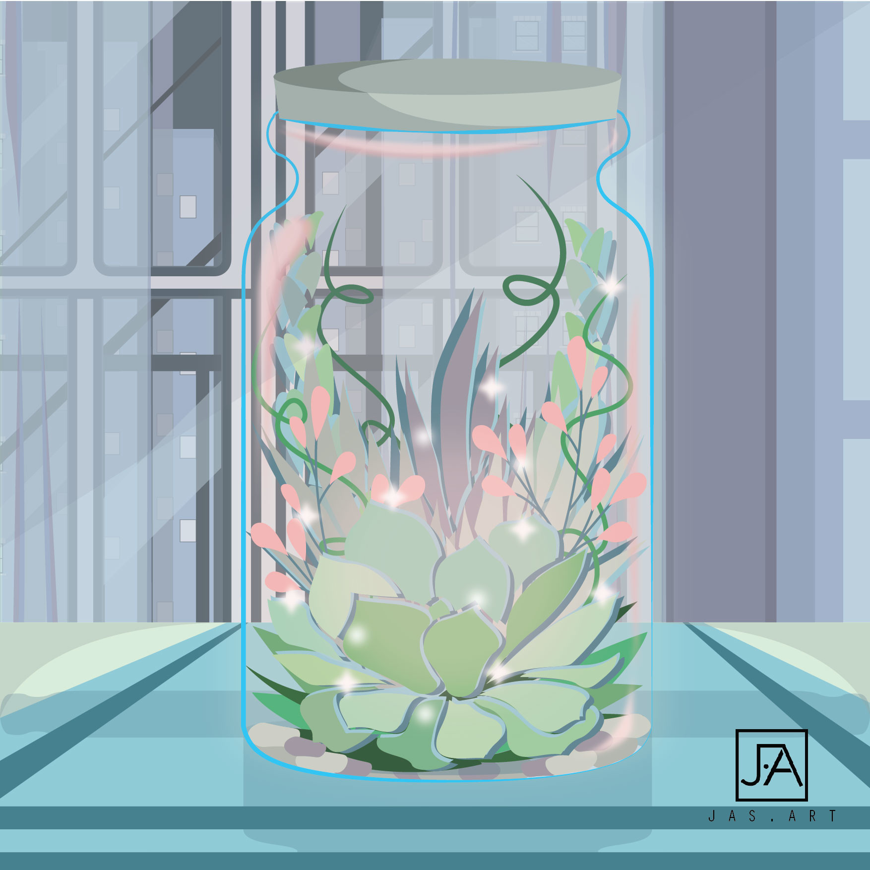 ArtStation - Jar Plant