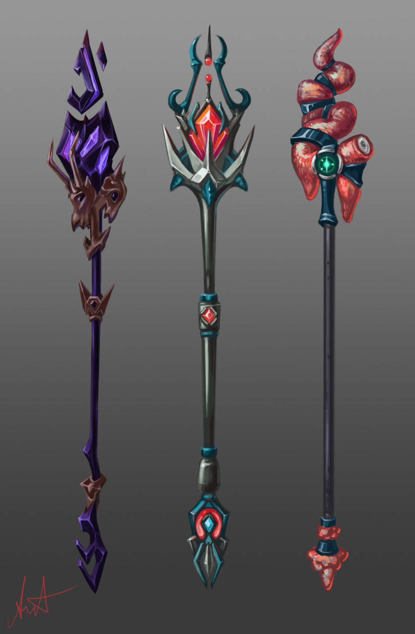ArtStation - Magic Staff