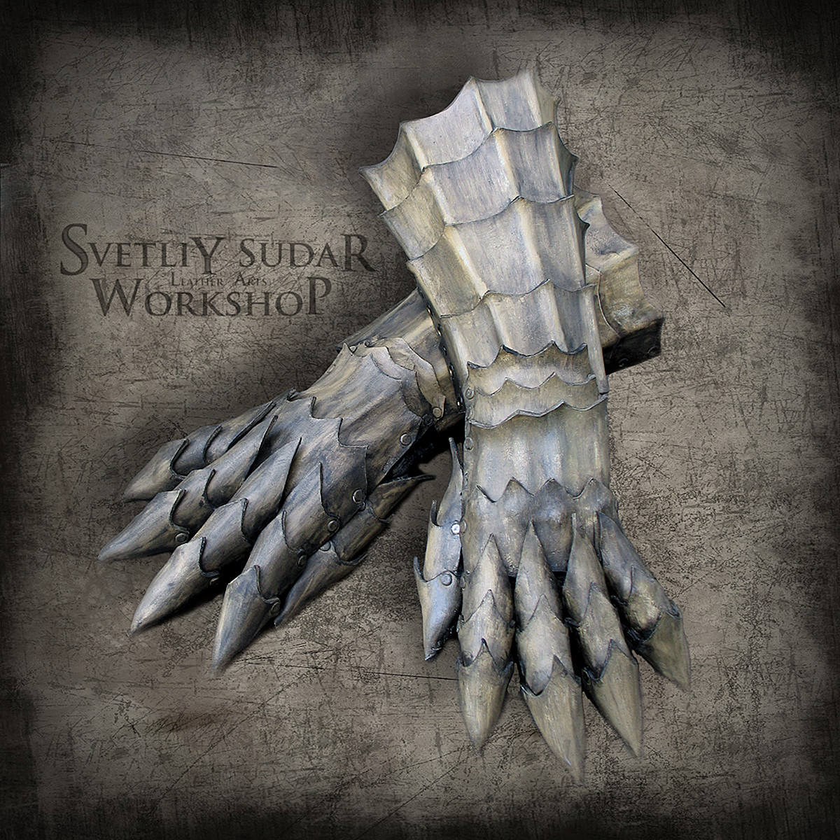 ArtStation - Leather Armor Bone Warden inspired Deathbone Guardian