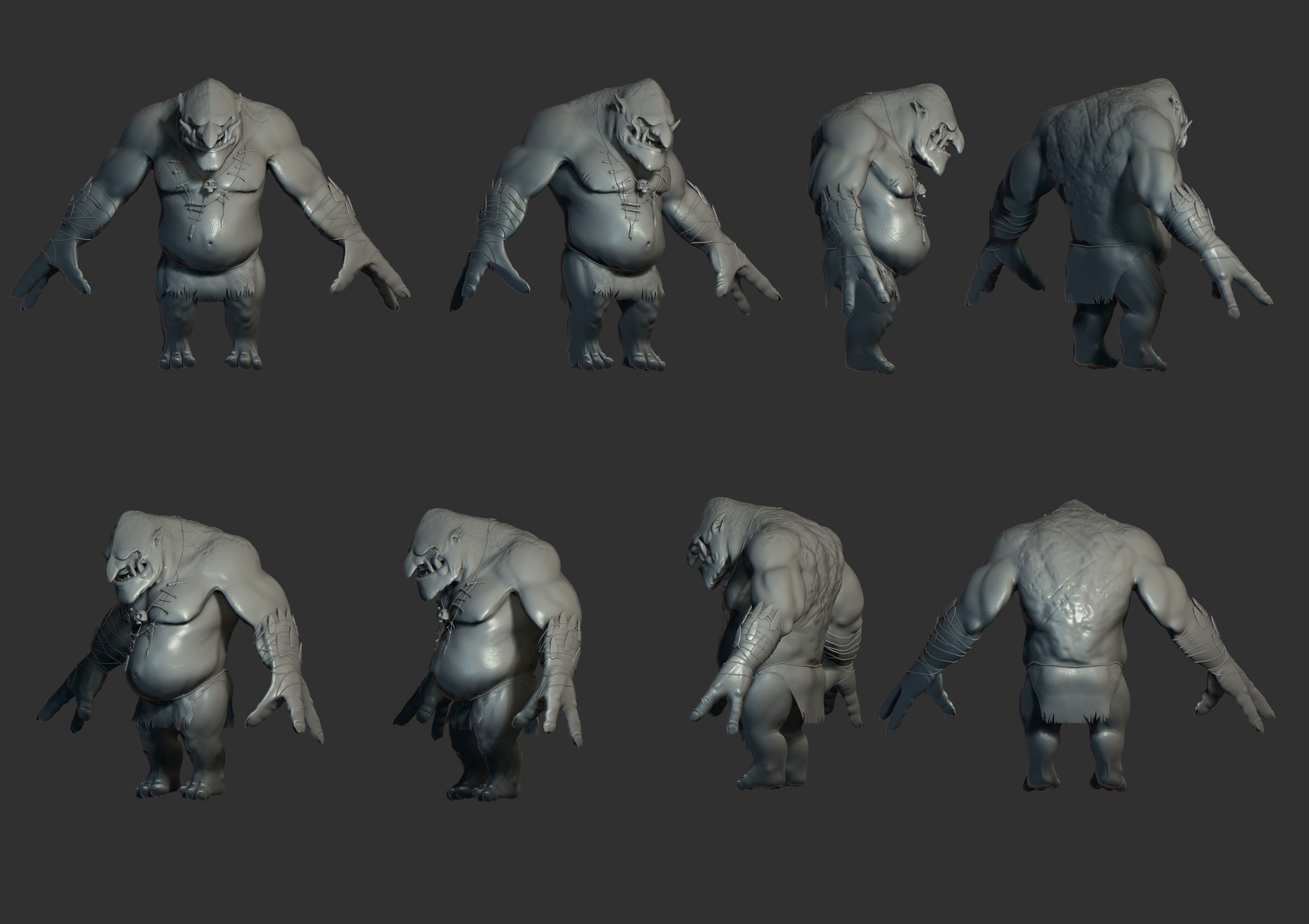 Charlotte Bouvier - Mountain Troll 3D