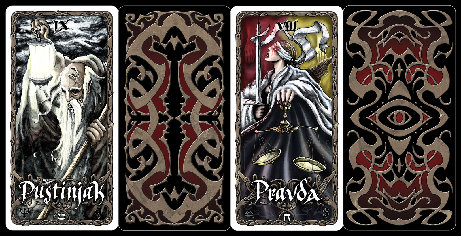 Ivan N - My Custom Tarot Deck Card Design