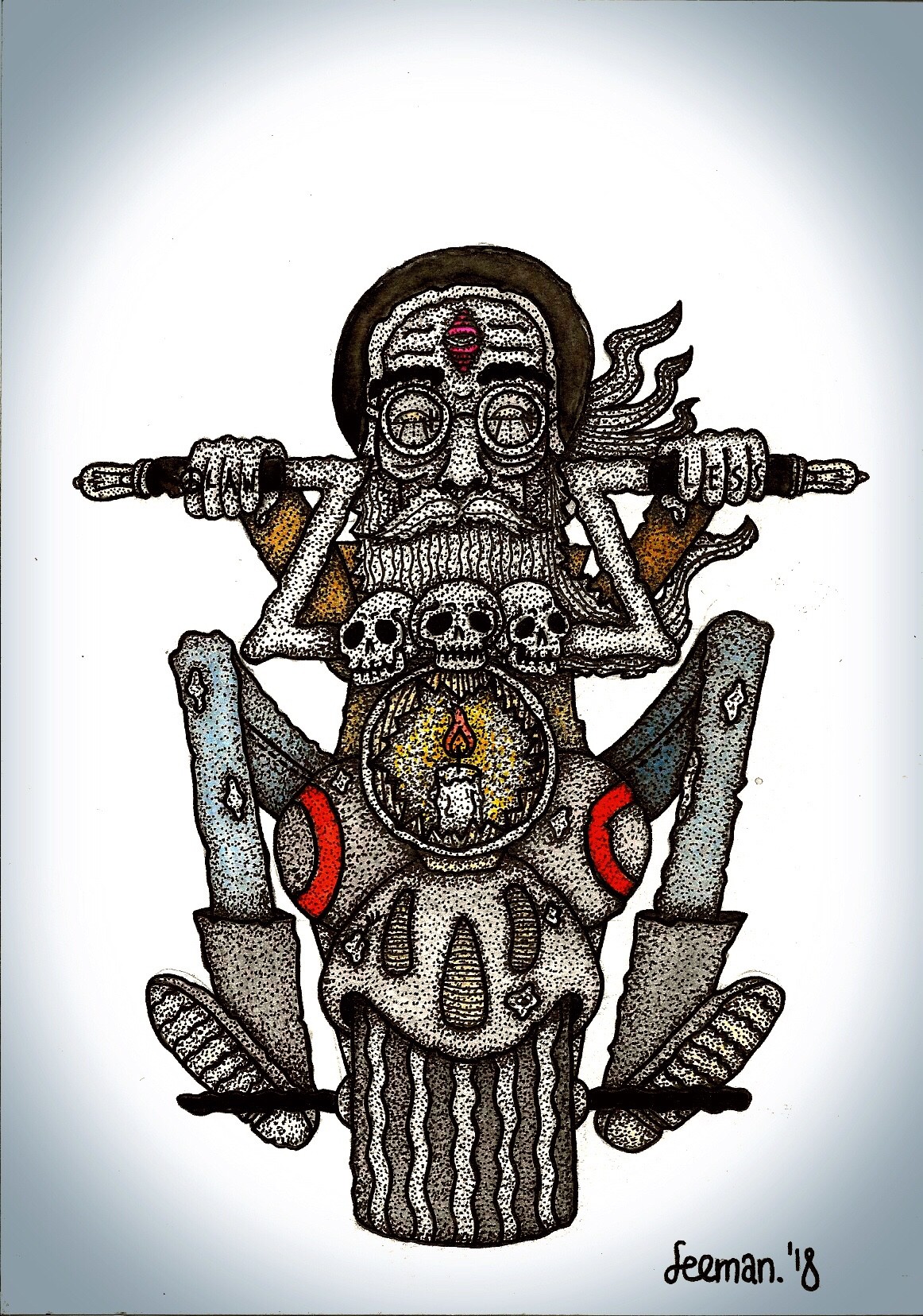 ArtStation - Easy Riding Easy Rider