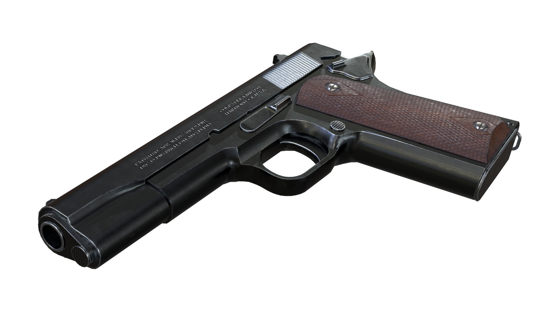 ArtStation - M1911 Pistol