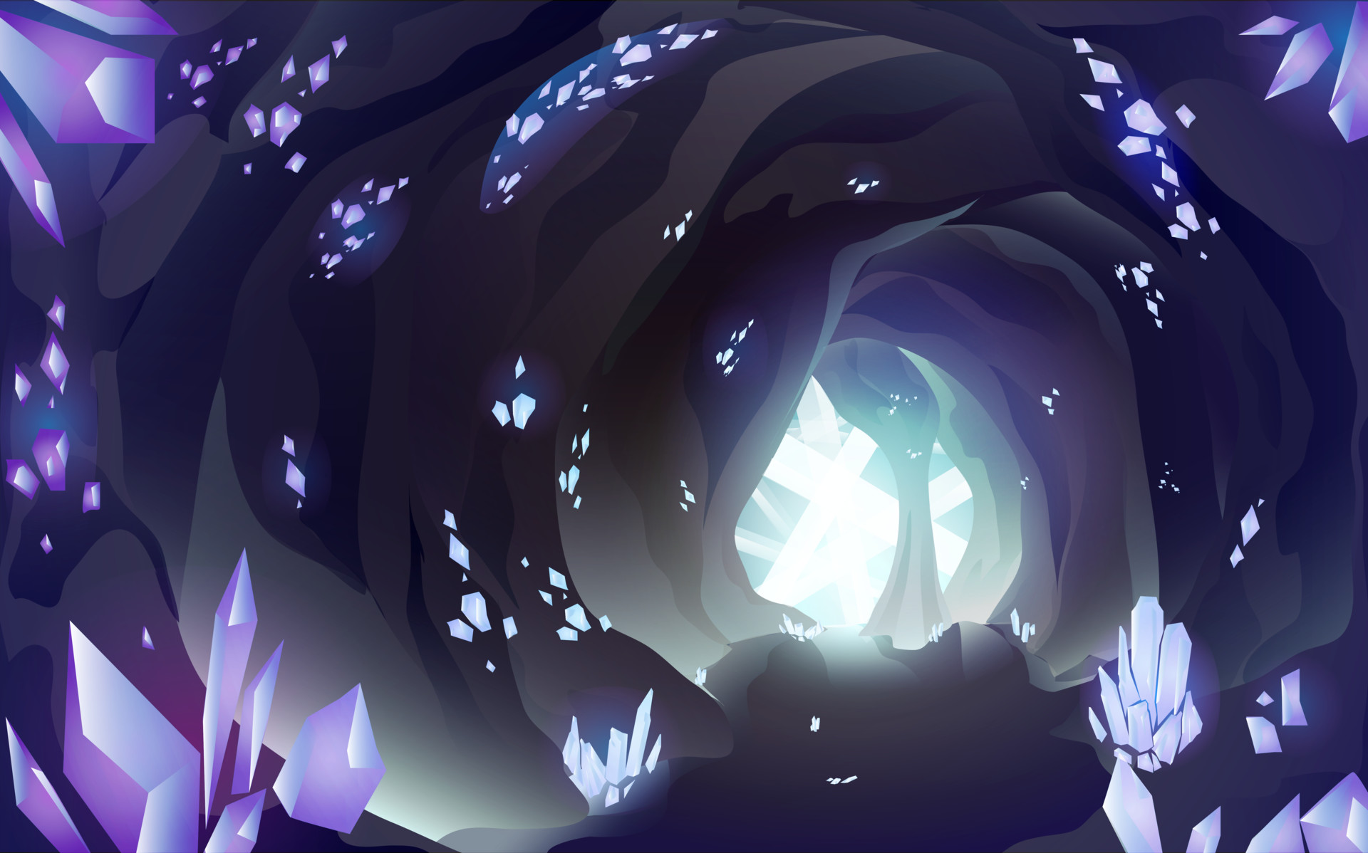 how to draw crystals in illustrator