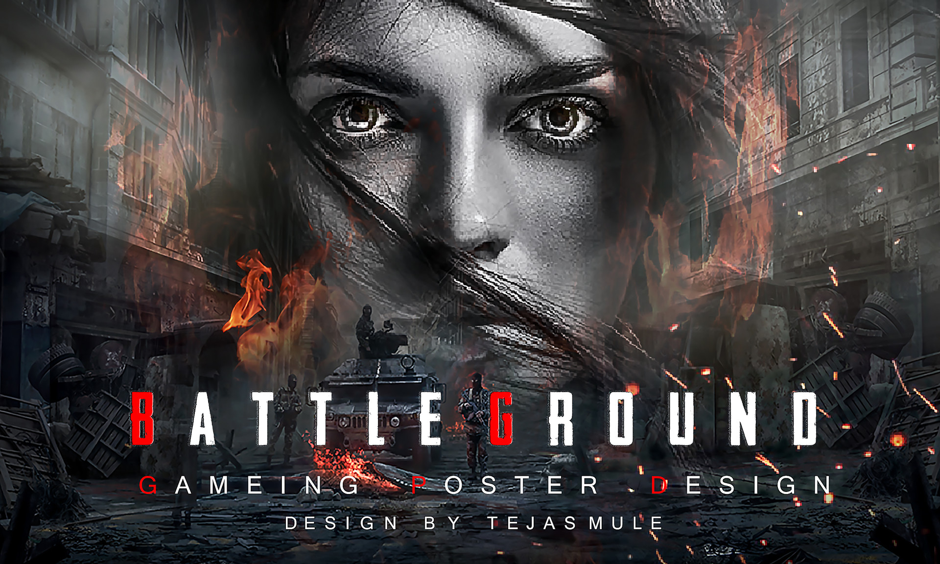 ArtStation - Gaming poster design