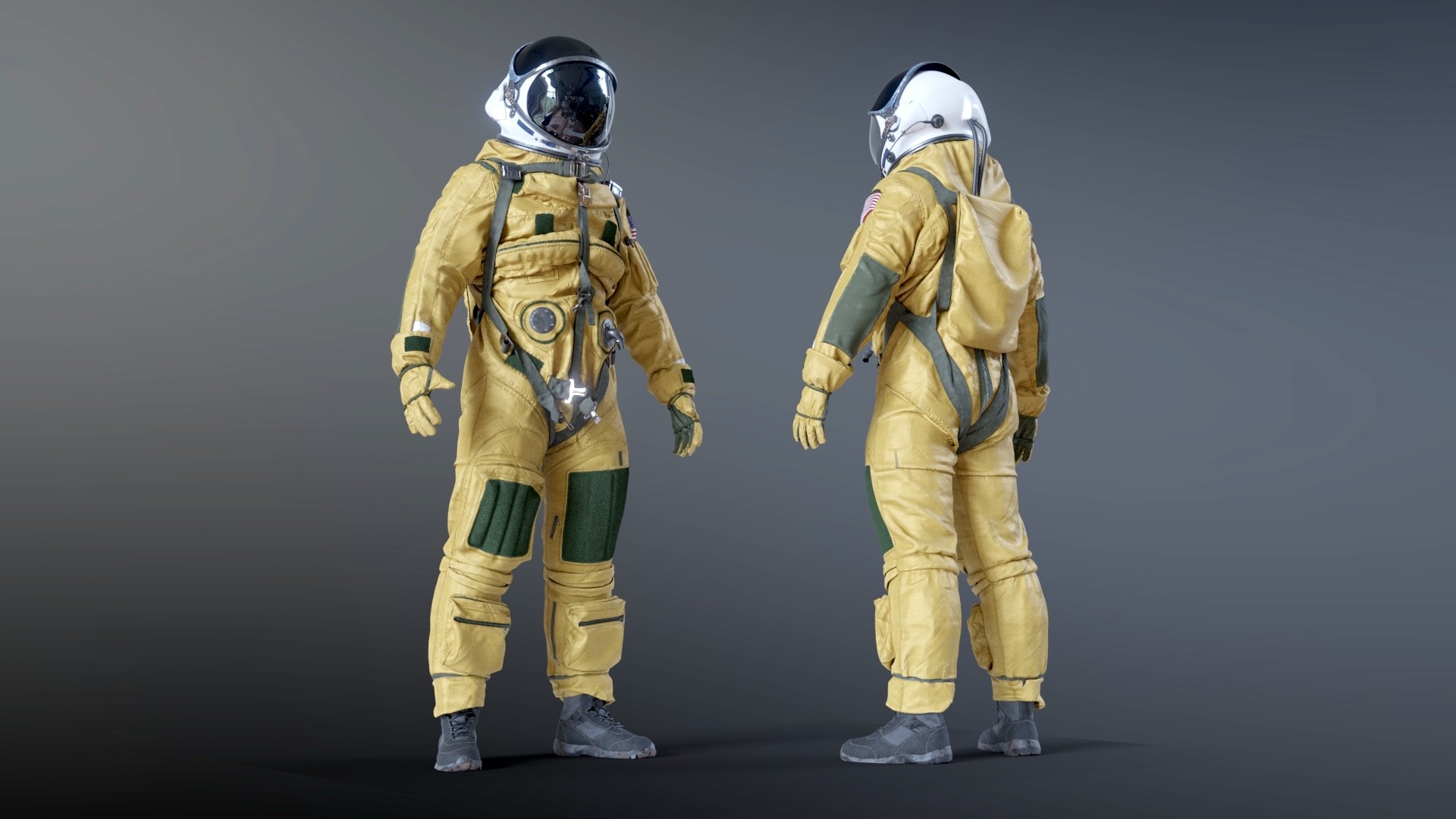 ArtStation - U2 Flight suit