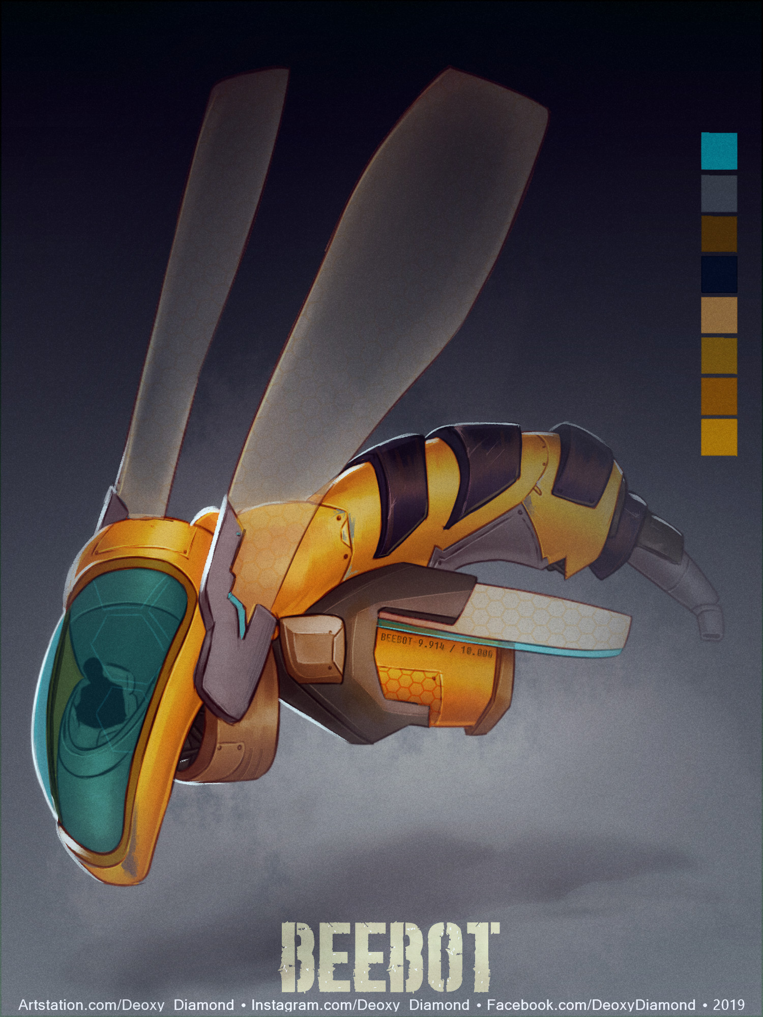 ArtStation - Beebot, Deoxy Diamond