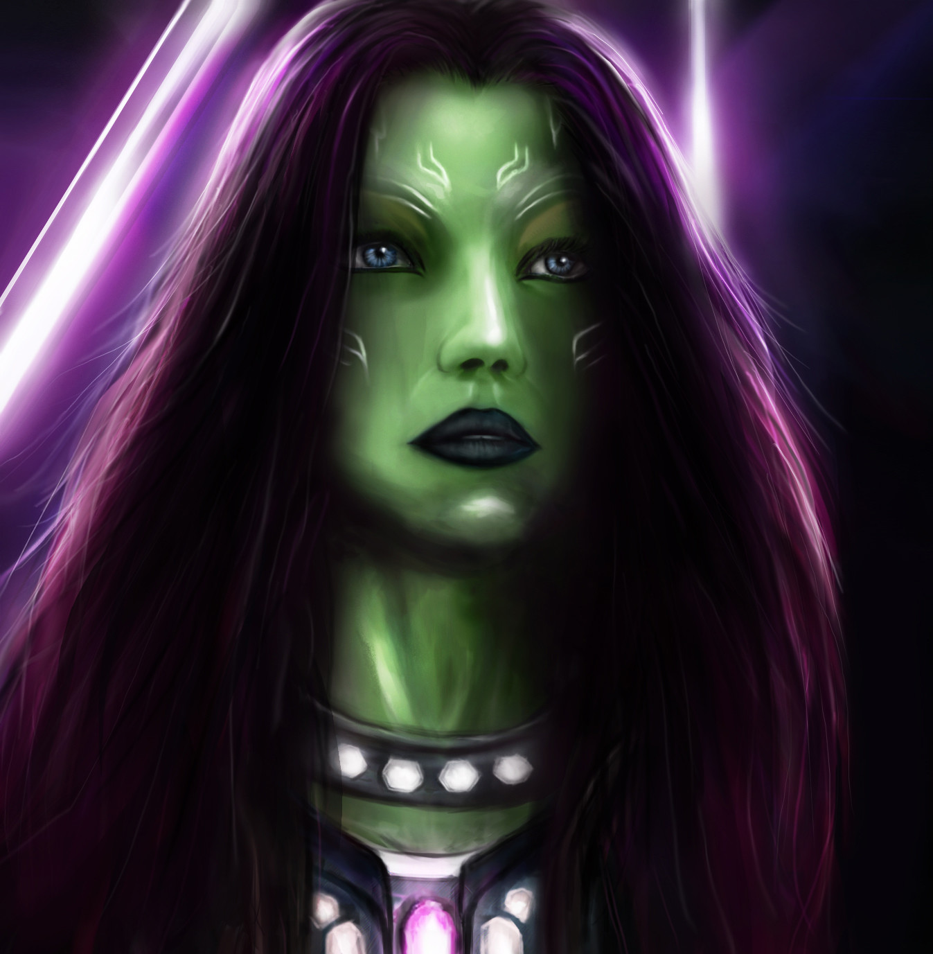 ArtStation - Gamora Concept art