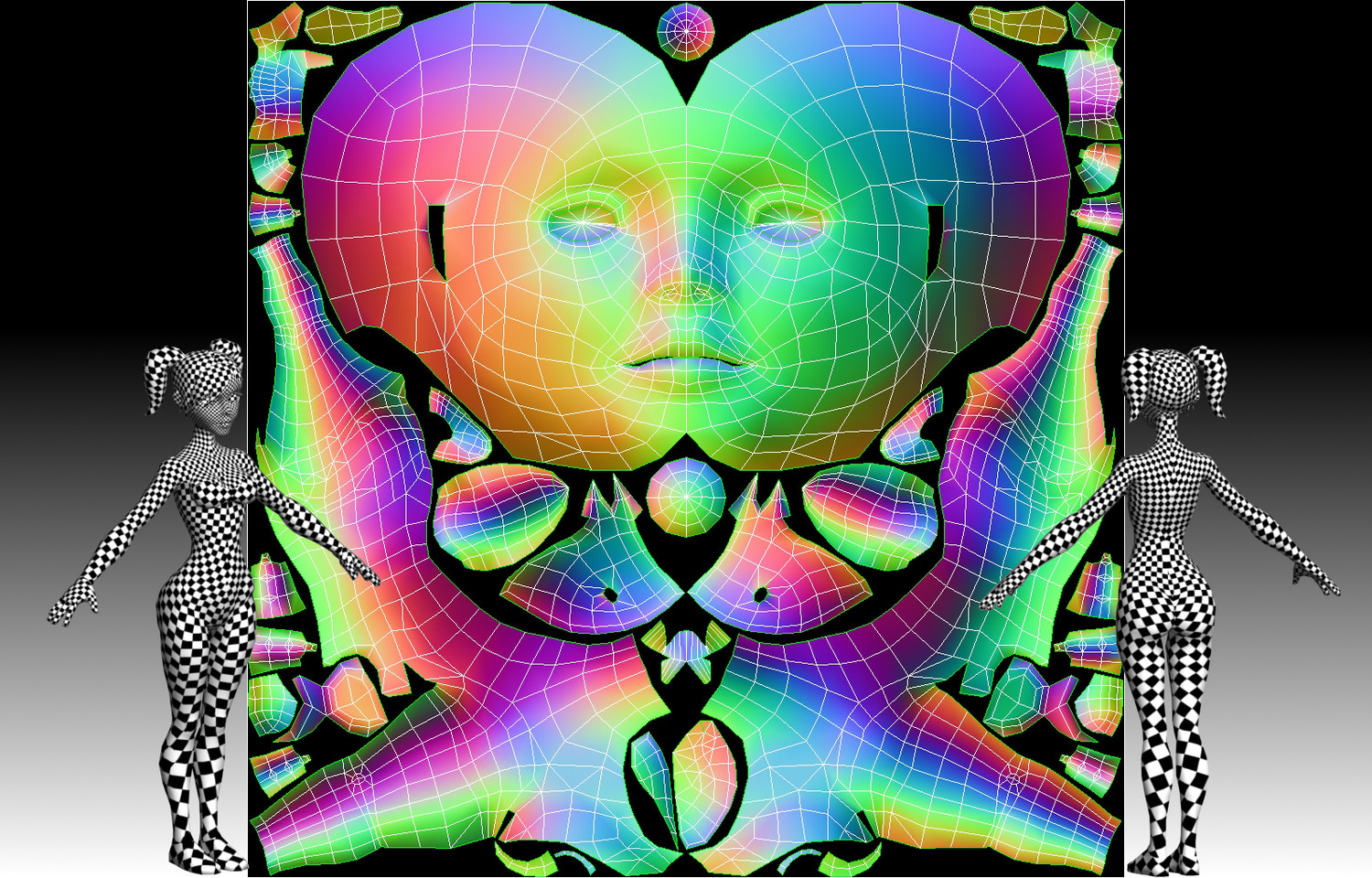 ArtStation - UV Density Based on Focal Areas