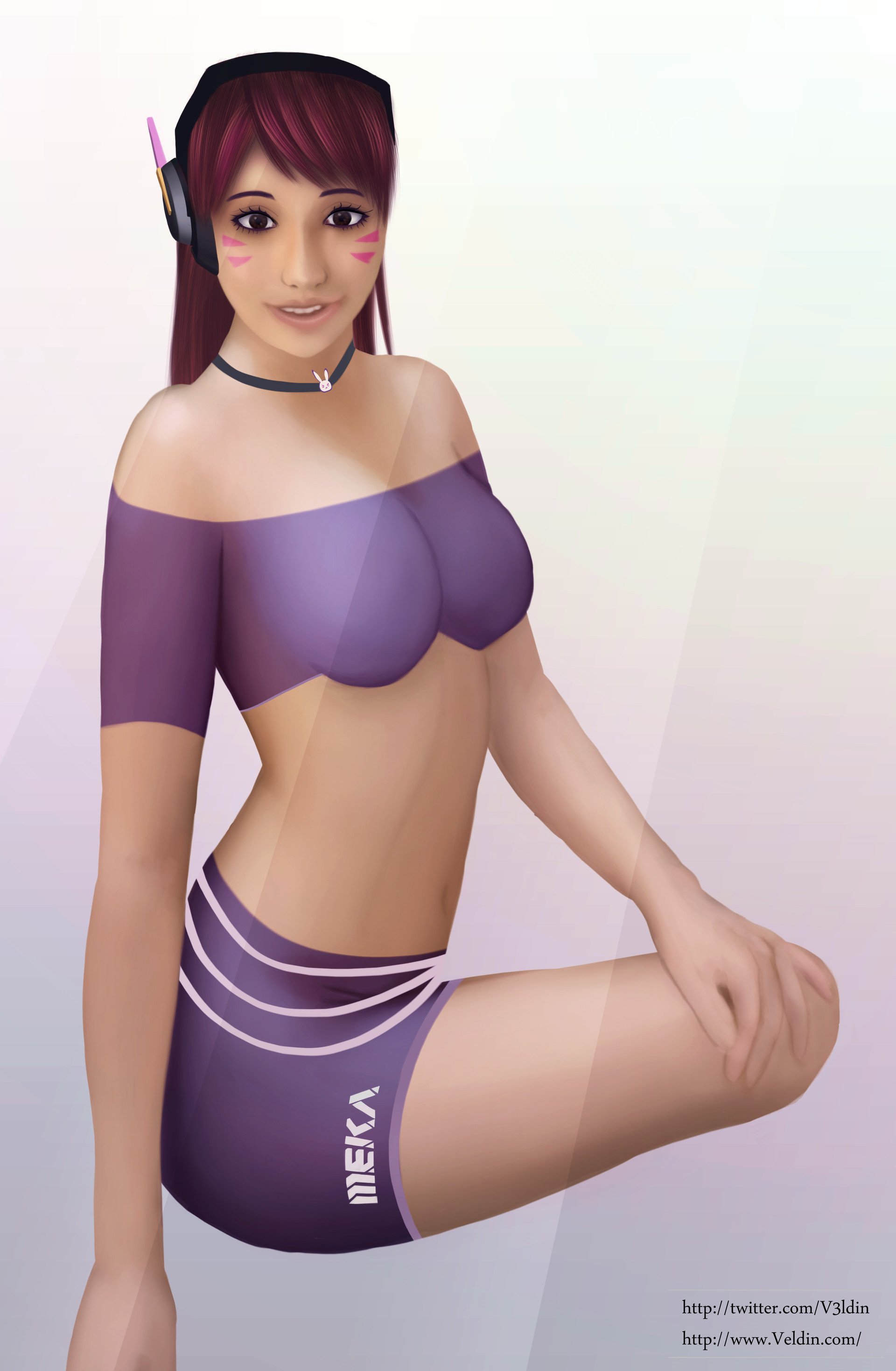 ArtStation - KDA D.Va